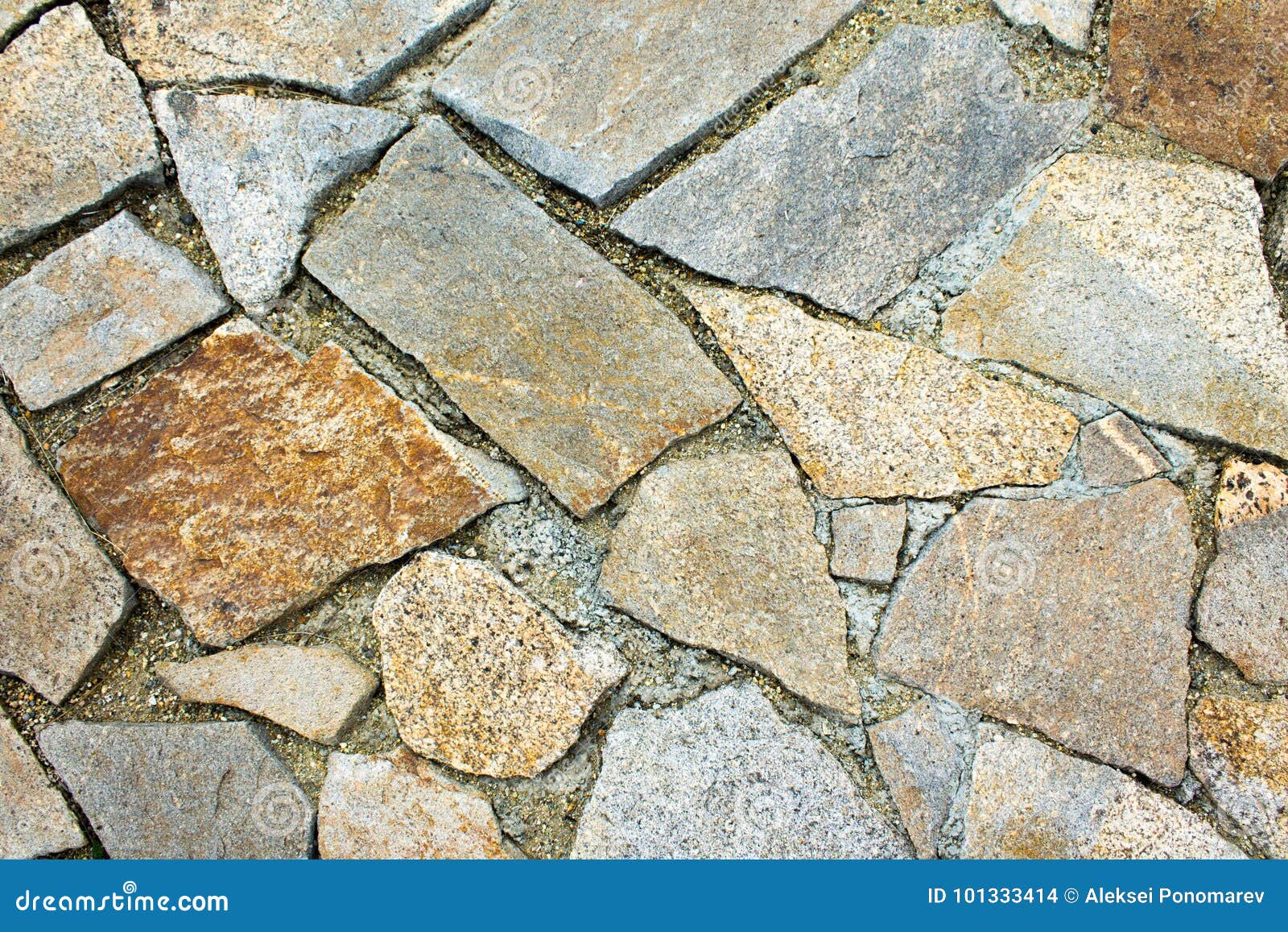 Stone path stock photo. Image of brown, footpath, gray - 101333414