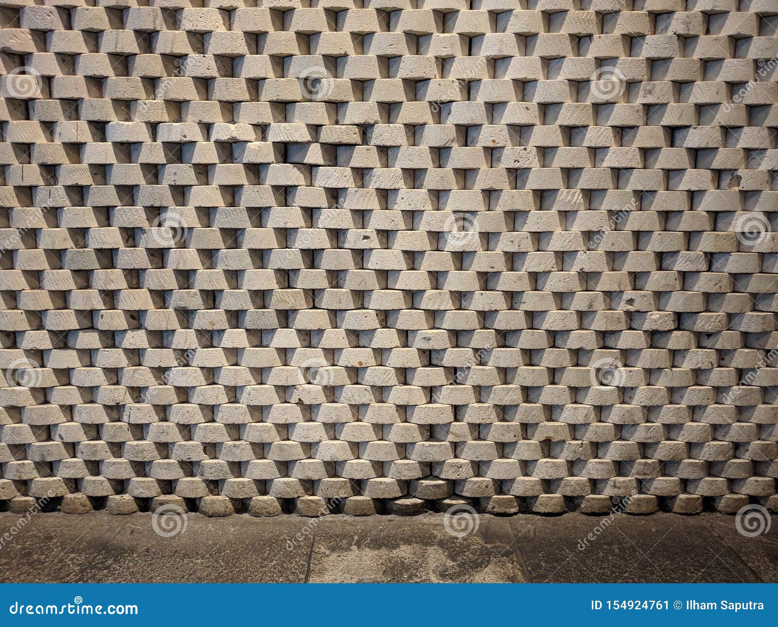 Masonry Triangle Pattern Texture Background Stock Image - Image of ...