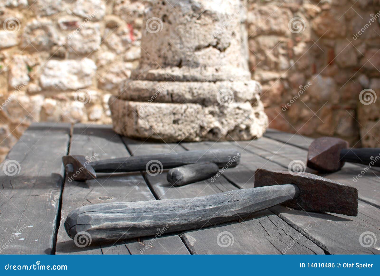 Masonry utensils stock photo. Image of tools, build, heritage - 14010486