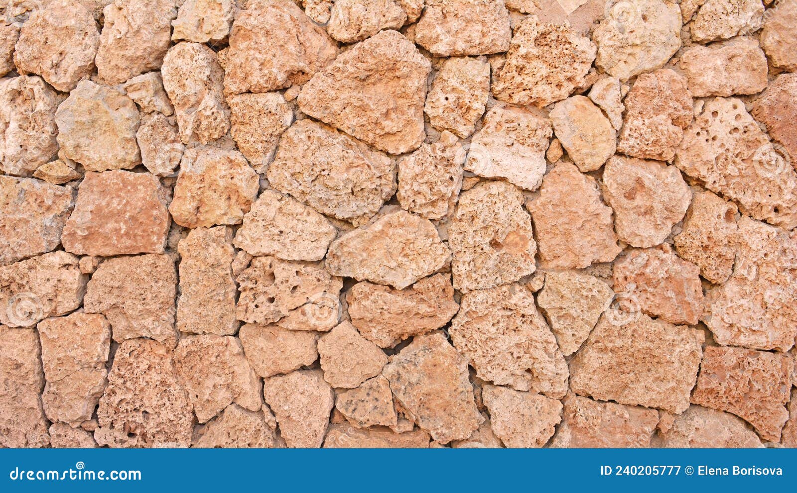 Masonry Wall of Stones with Irregular Pattern Texture. Stock Image ...