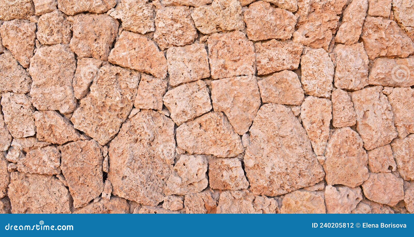 Masonry Wall of Stones with Irregular Pattern Texture. Stock Photo ...