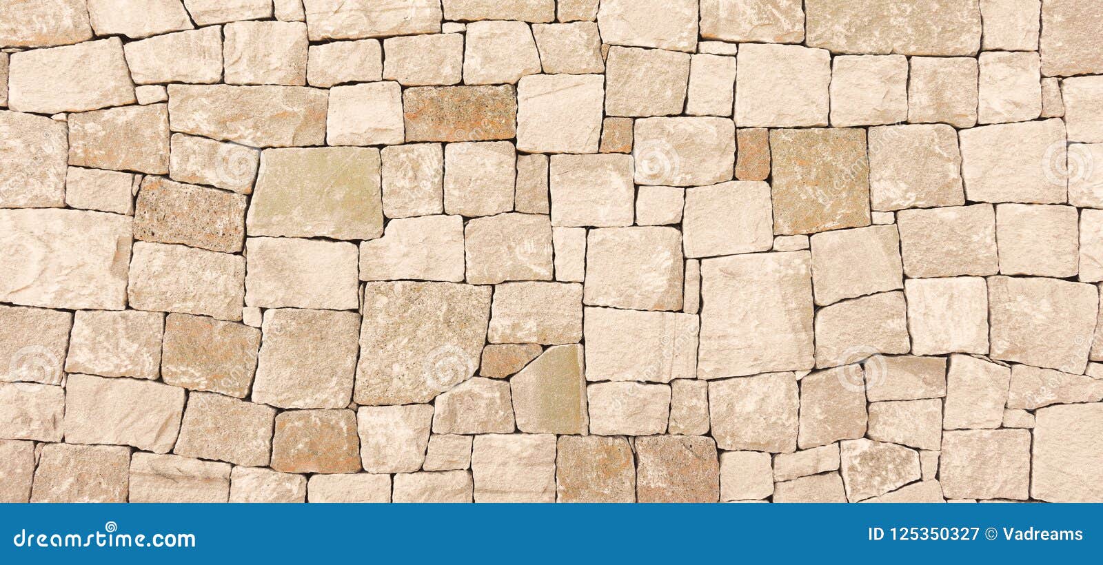 Masonry Wall of Stones with Irregular Pattern Texture Background Stock ...