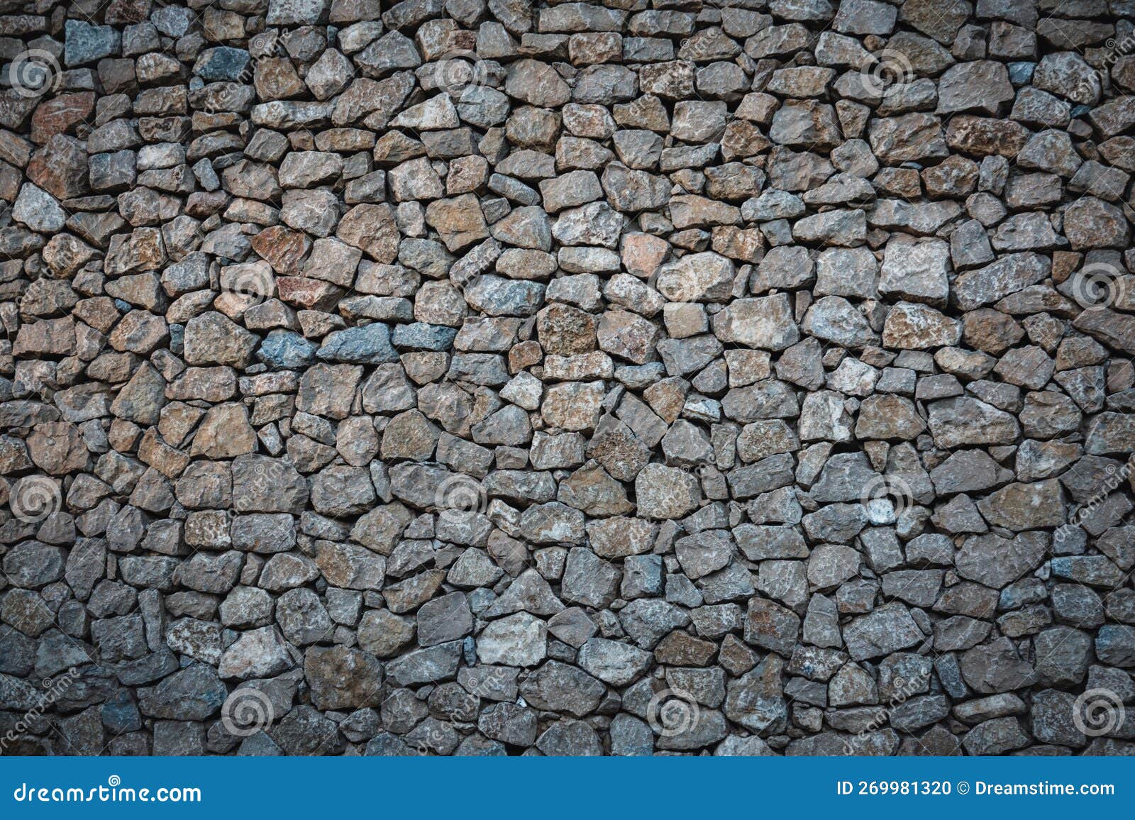Masonry Wall of Stones with Irregular Pattern Texture Background Stock ...