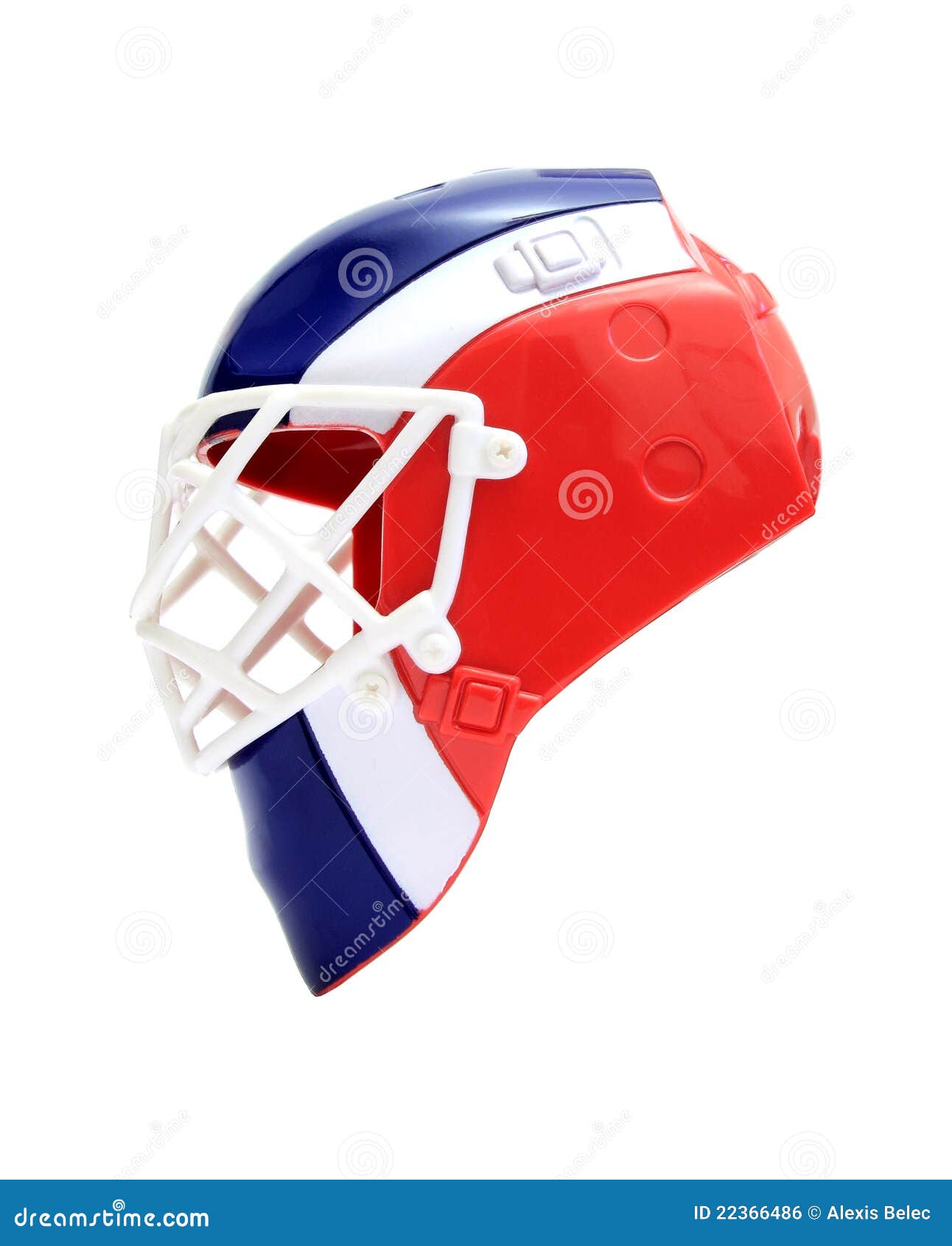 Masque de Goaler photo stock. Image of sûr, hockey, matériel - 22366486