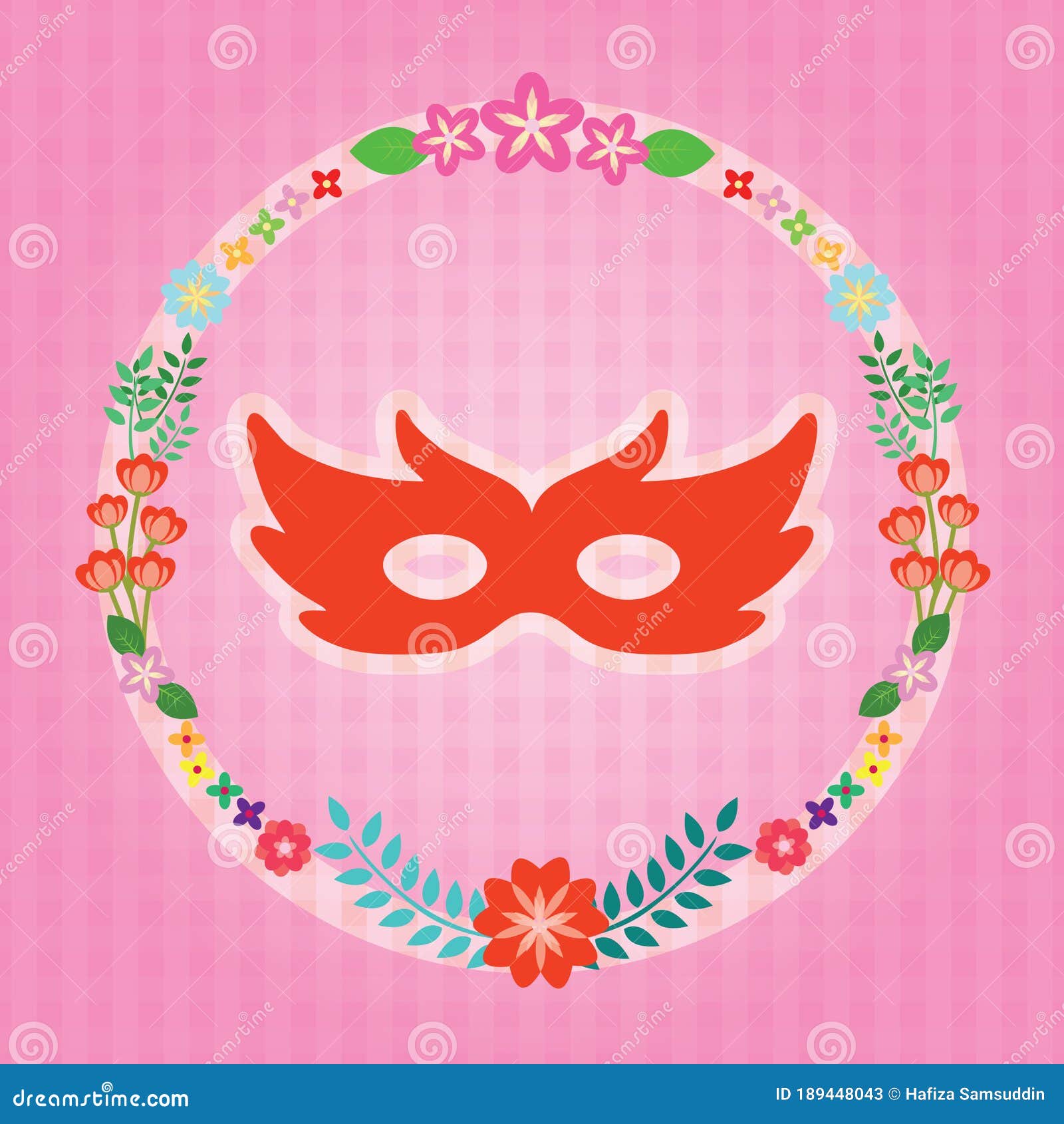 Masquerade Background. Vector Illustration Decorative Design Stock ...