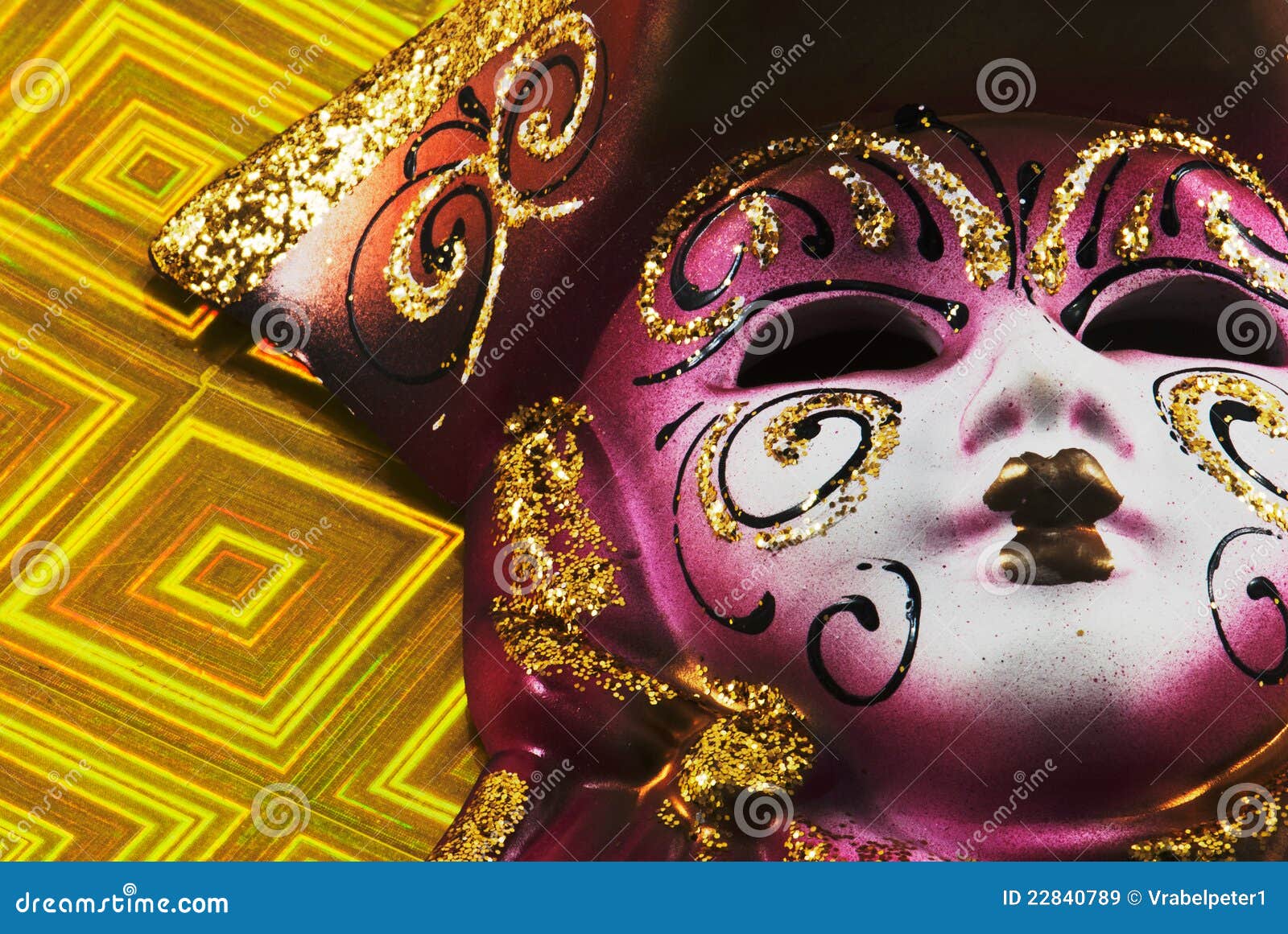 Masquerade carnival mask stock image. Image of poster - 22840789