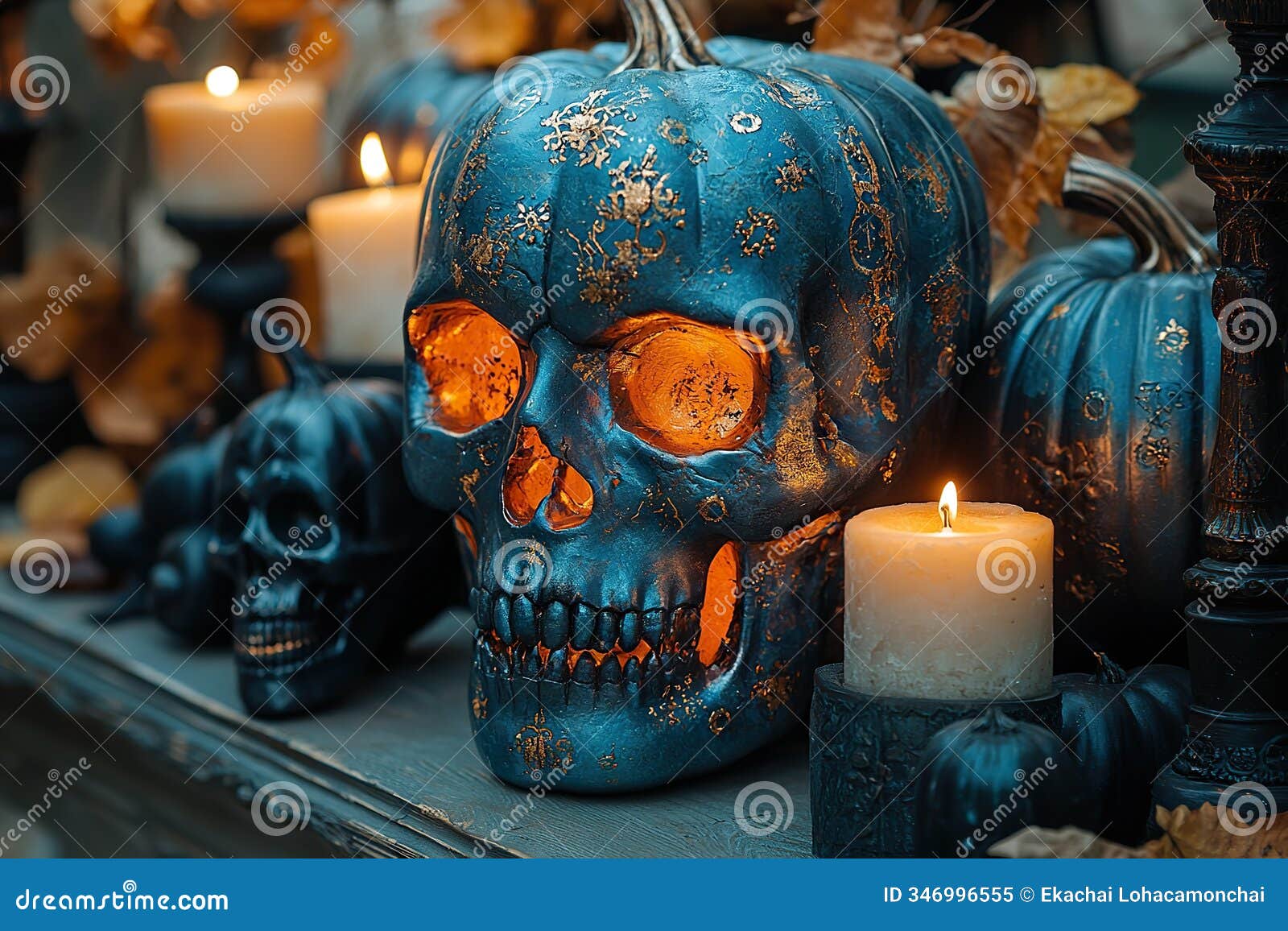 Masquerade Macabre a Gothic Soiree with a Spooky Twist Stock ...