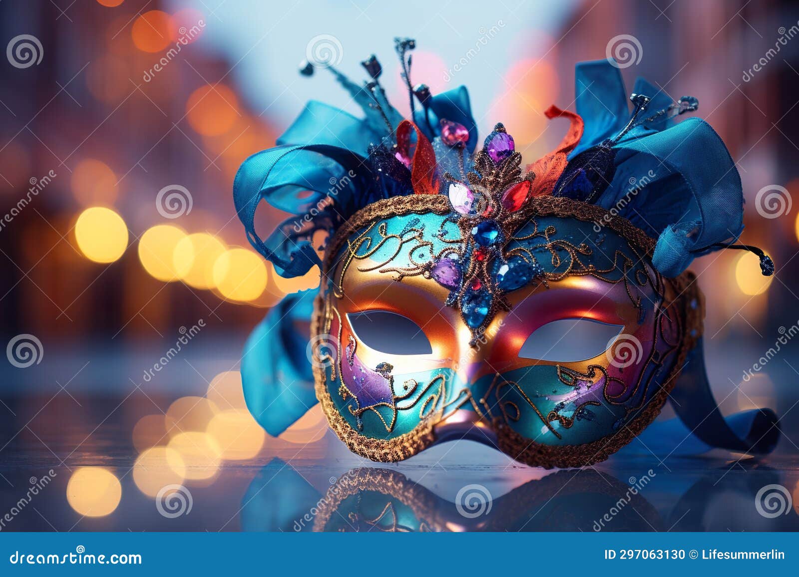 Masquerade Magic: Intricate Carnival Masks Stock Photo - Image of ...