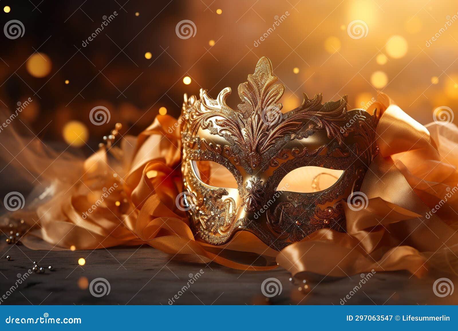 Masquerade Magic: Intricate Carnival Masks Stock Image - Image of ...