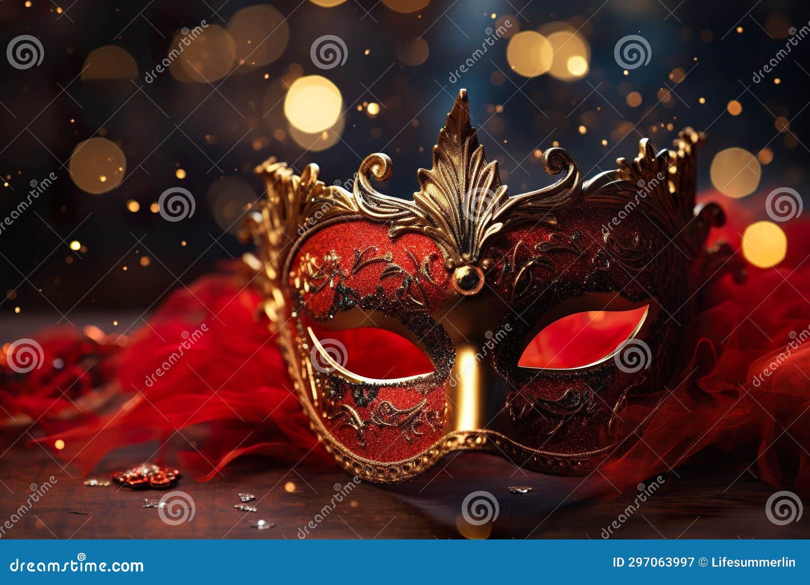 Masquerade Magic: Intricate Carnival Masks Stock Image - Image of ...