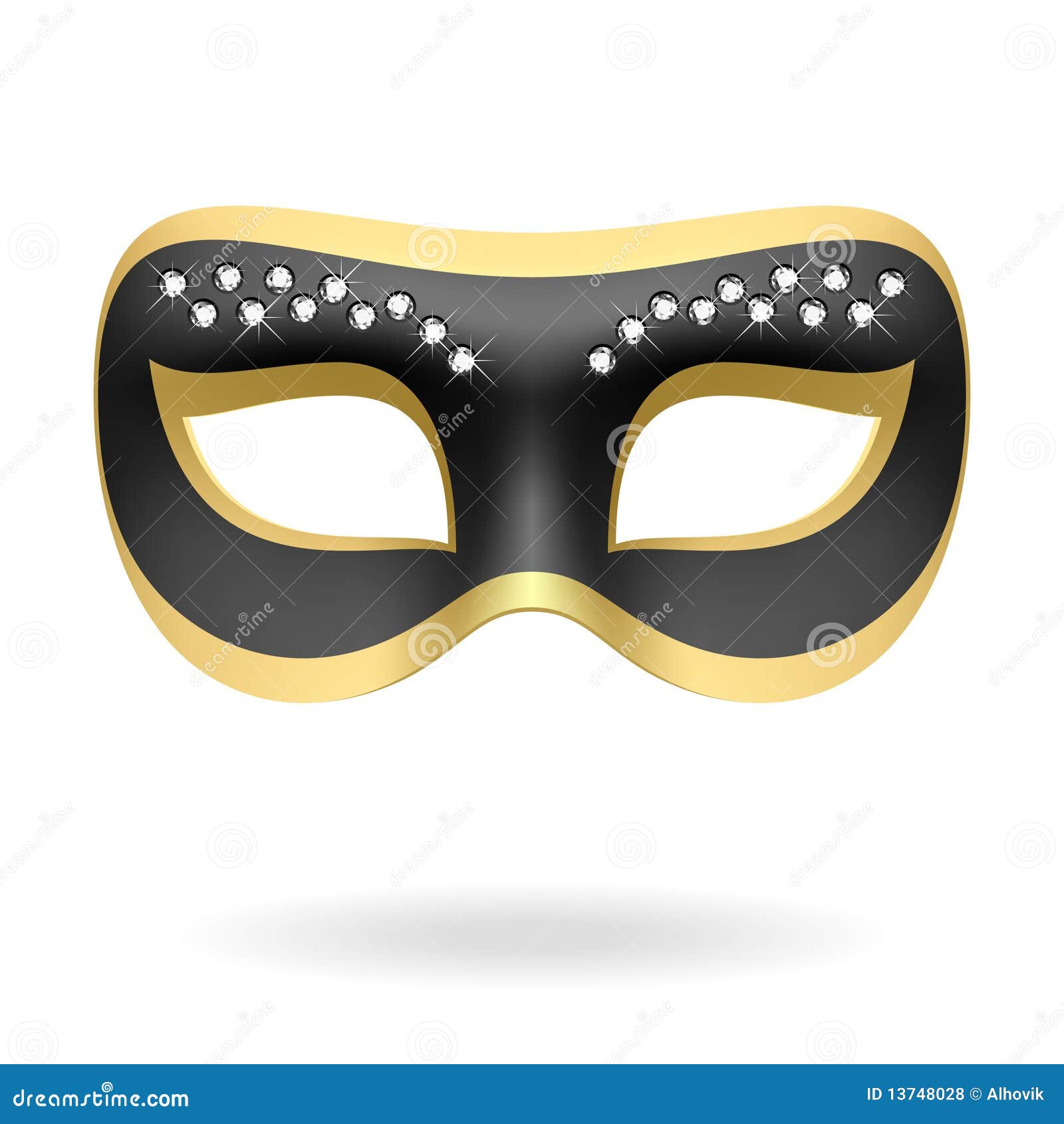 Masquerade Mask Royalty-Free Stock Image | CartoonDealer.com #34398124