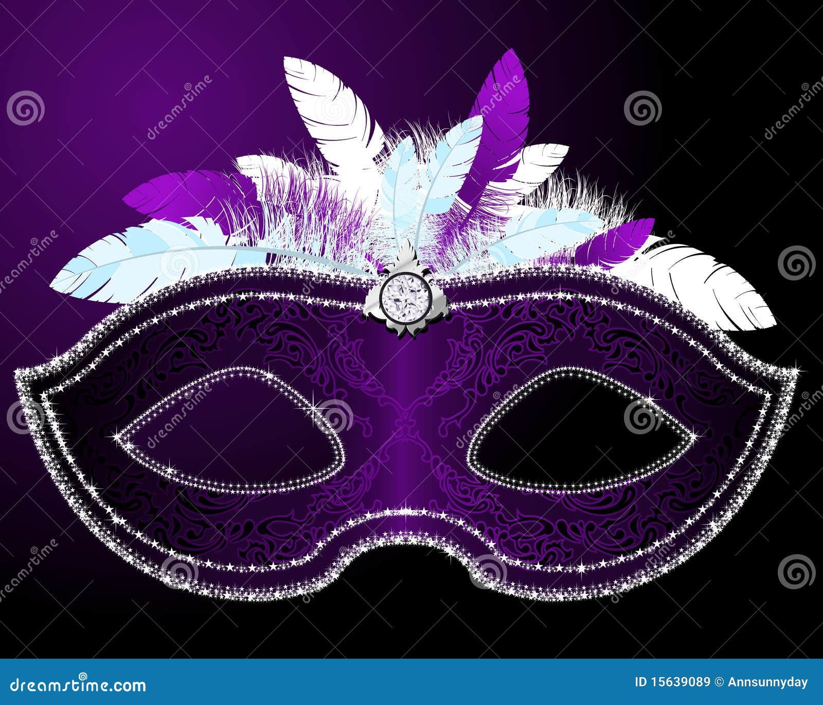 Masquerade Mask Royalty-Free Stock Image | CartoonDealer.com #34398124