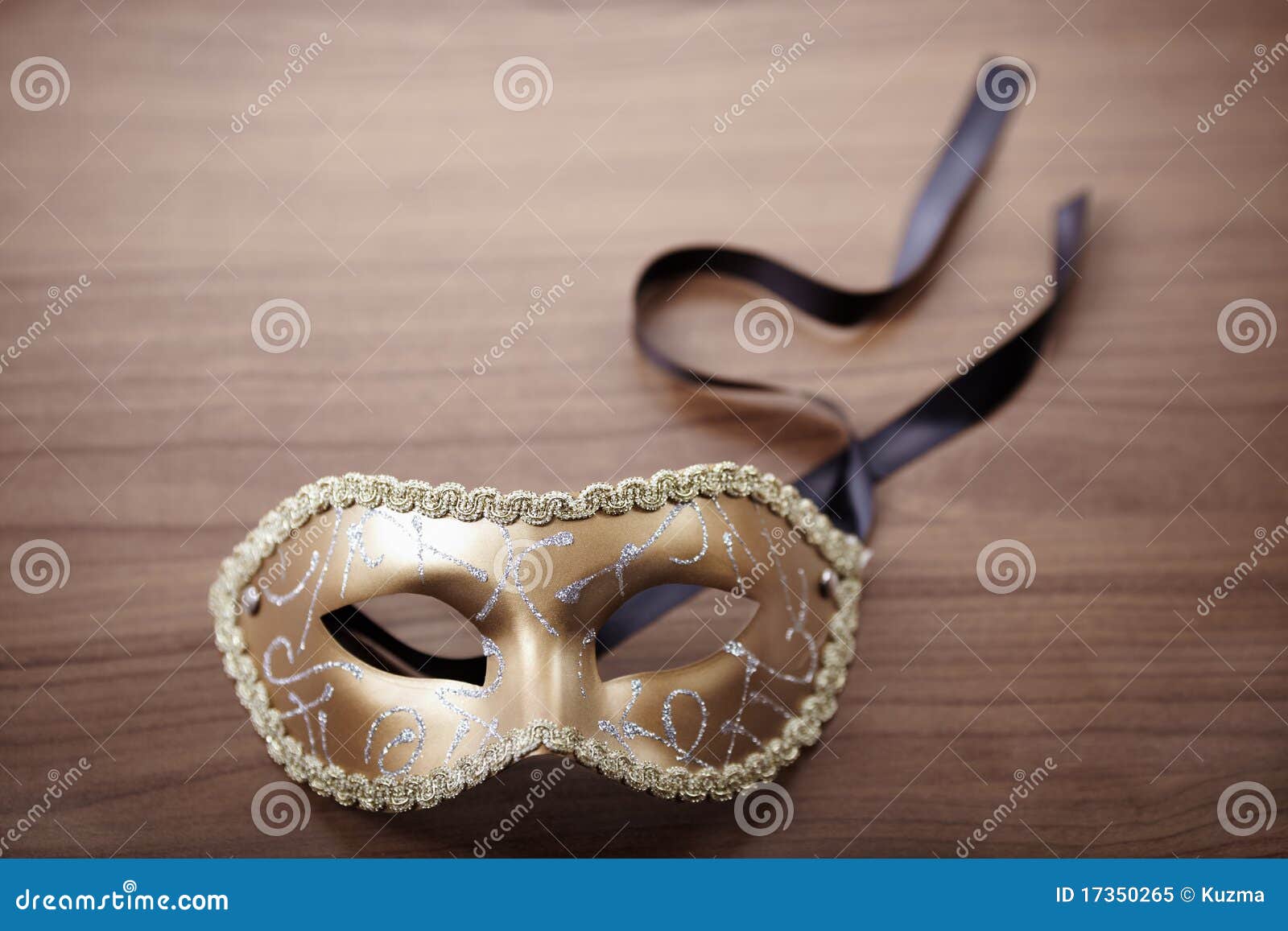 Masquerade mask stock image. Image of object, close, single - 17350265