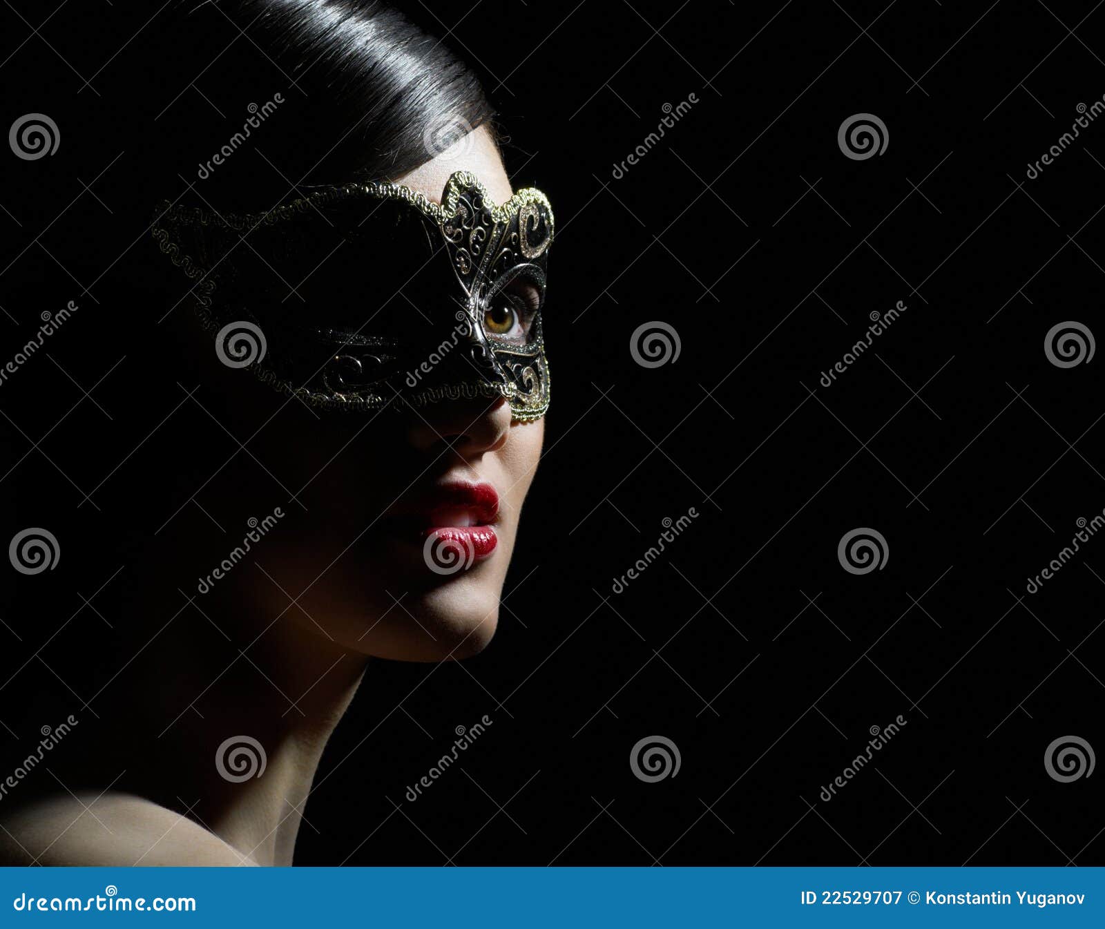 Masquerade mask stock image. Image of fantasy, face, people - 22529707