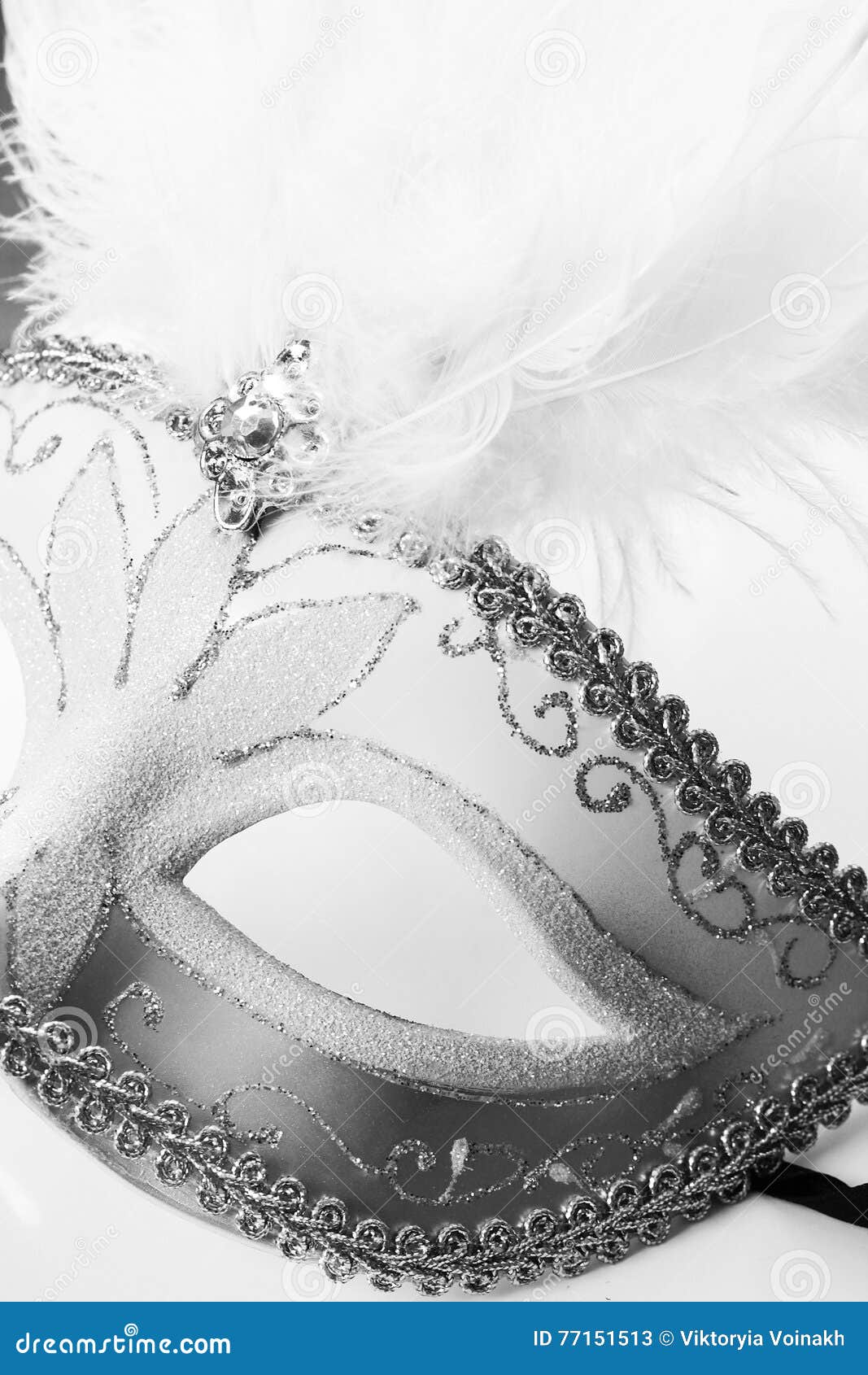 Masquerade mask isolated stock image. Image of items - 77151513