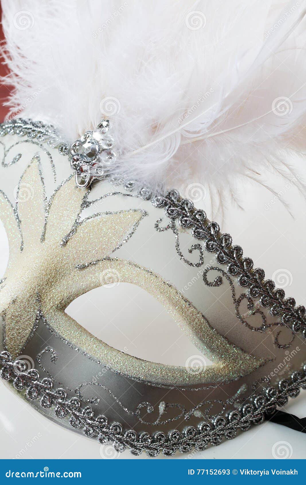 Masquerade mask isolated stock image. Image of bead, green - 77152693