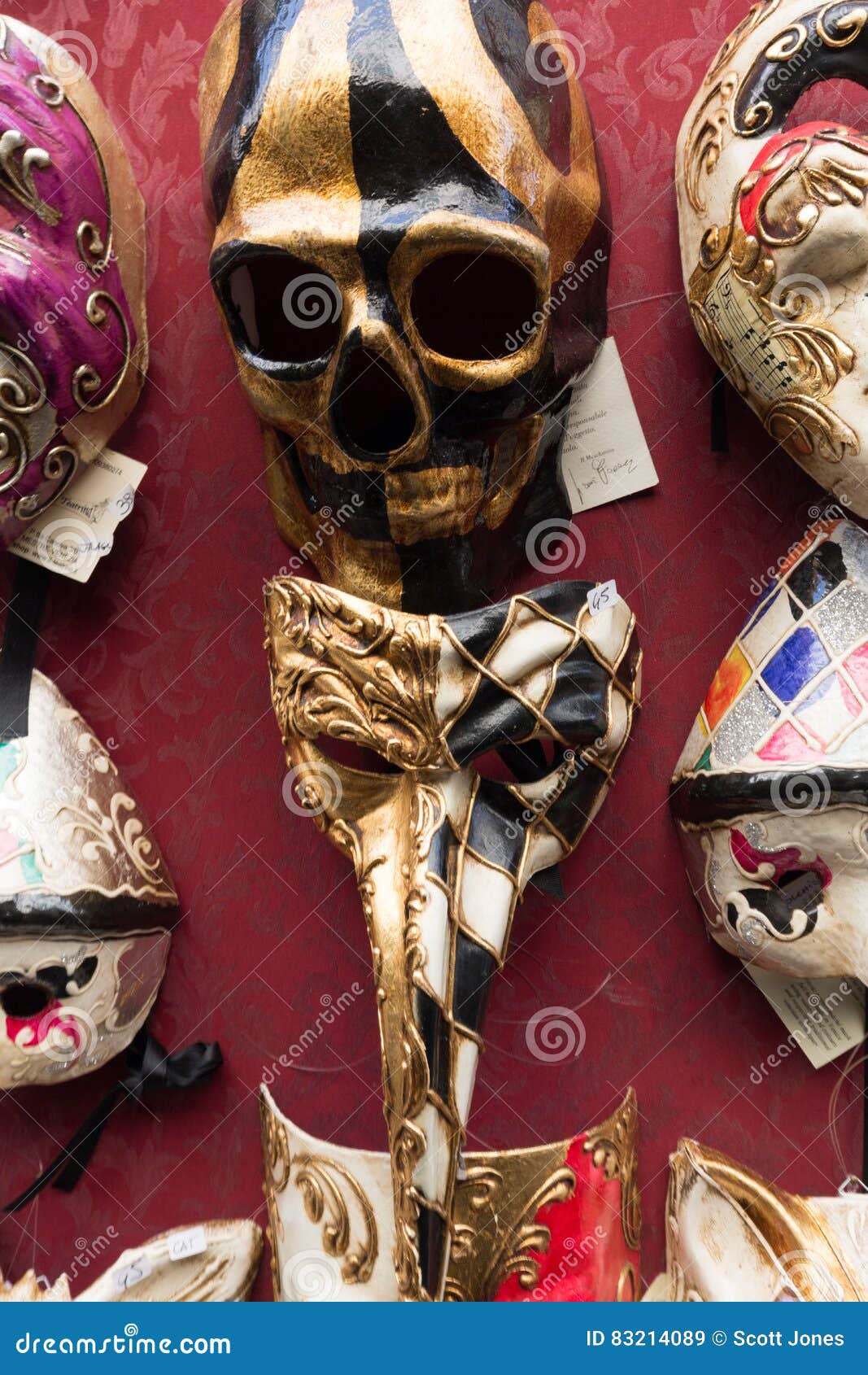 Masquerade Masks stock image. Image of italy, disguise - 83214089