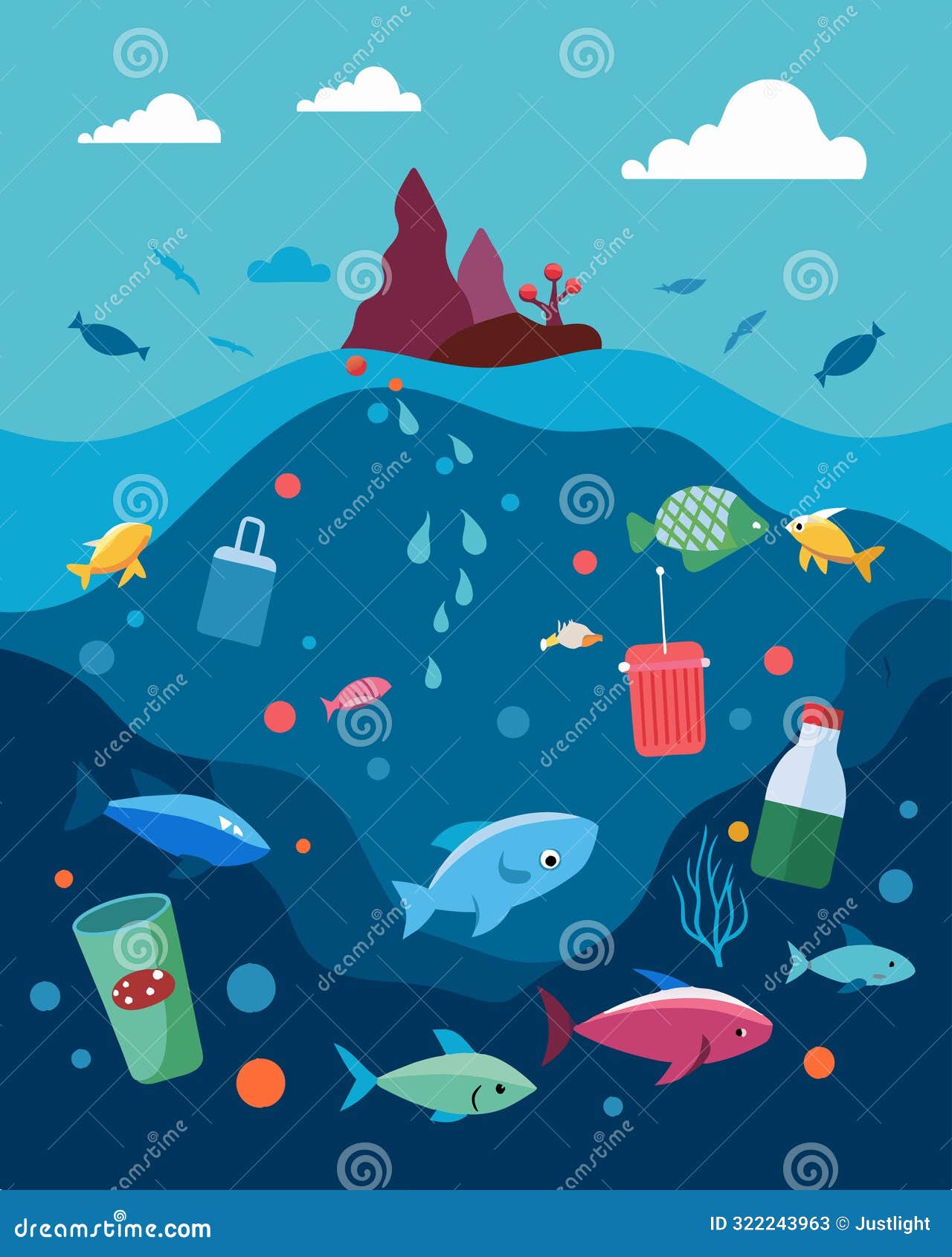 A Mass Grave Of Marine Life Ped And Suffocated By The Endless Array Of ...