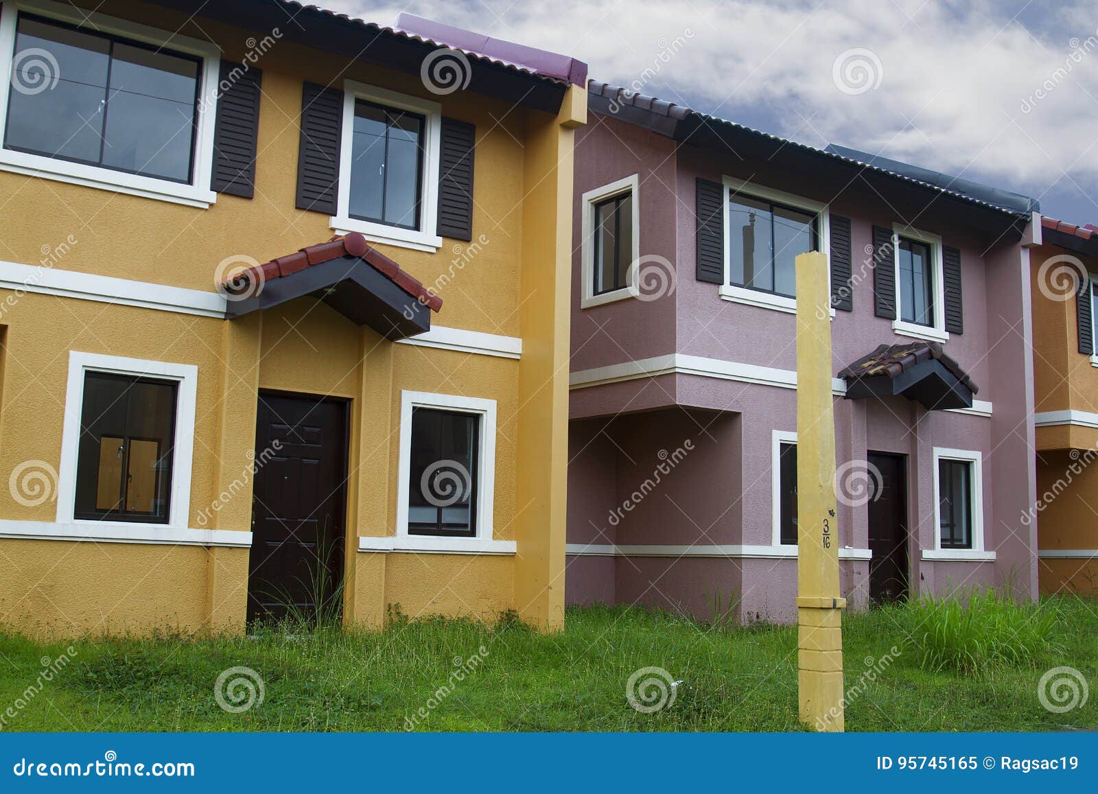 Mass housing stock image. Image of scenery, contrast - 95745165