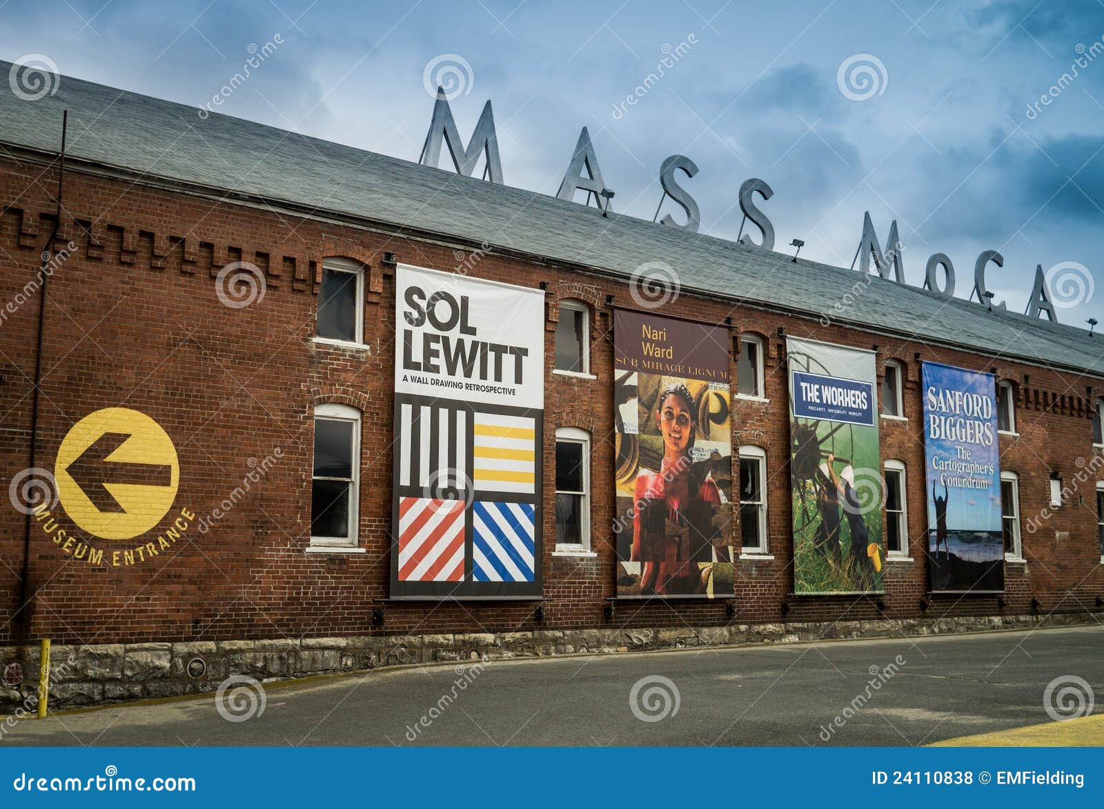 Mass MoCa - Museum of Contemporary Art Editorial Stock Photo - Image of ...