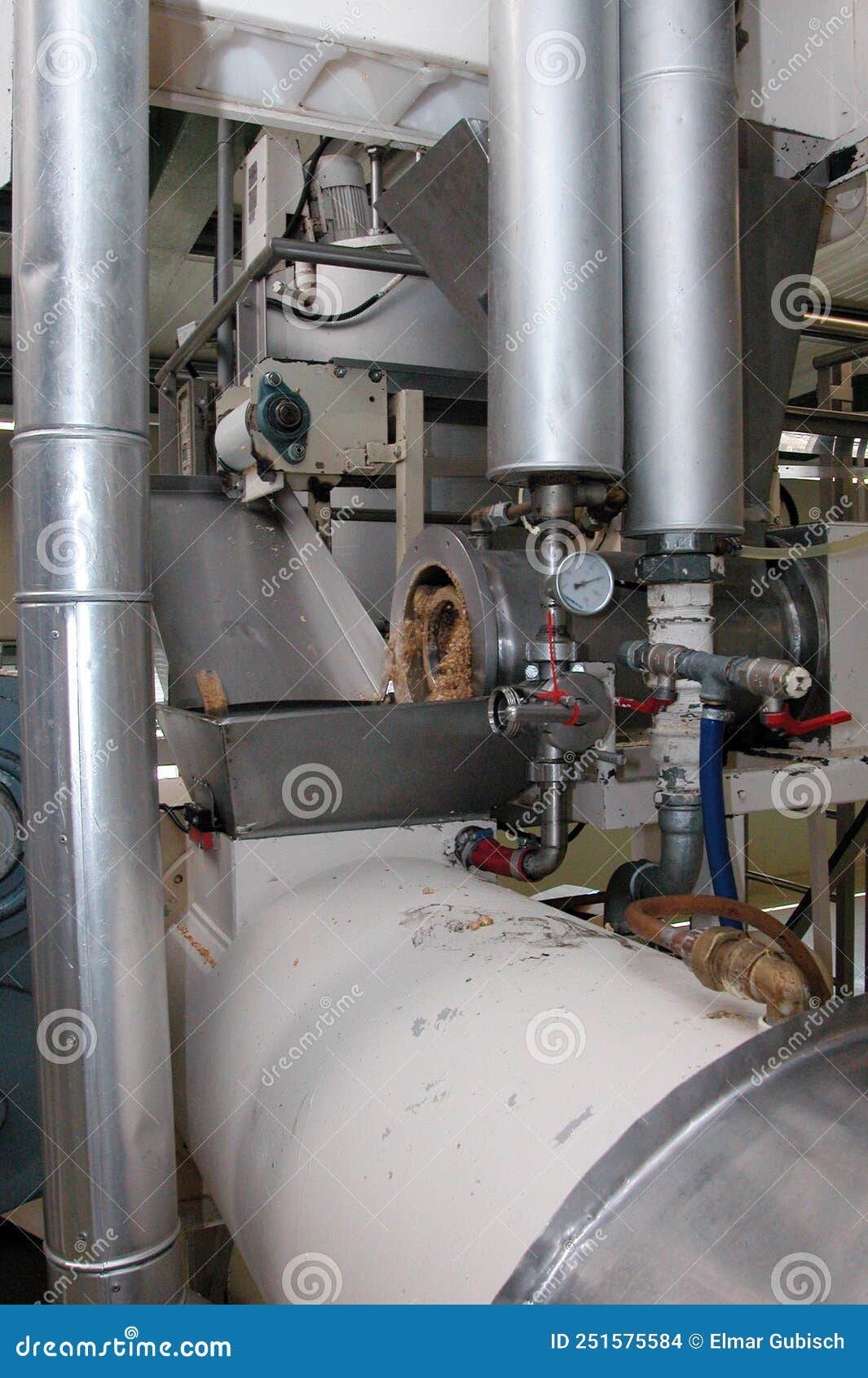 Mass Production of Food in the Food Industry Stock Photo - Image of ...