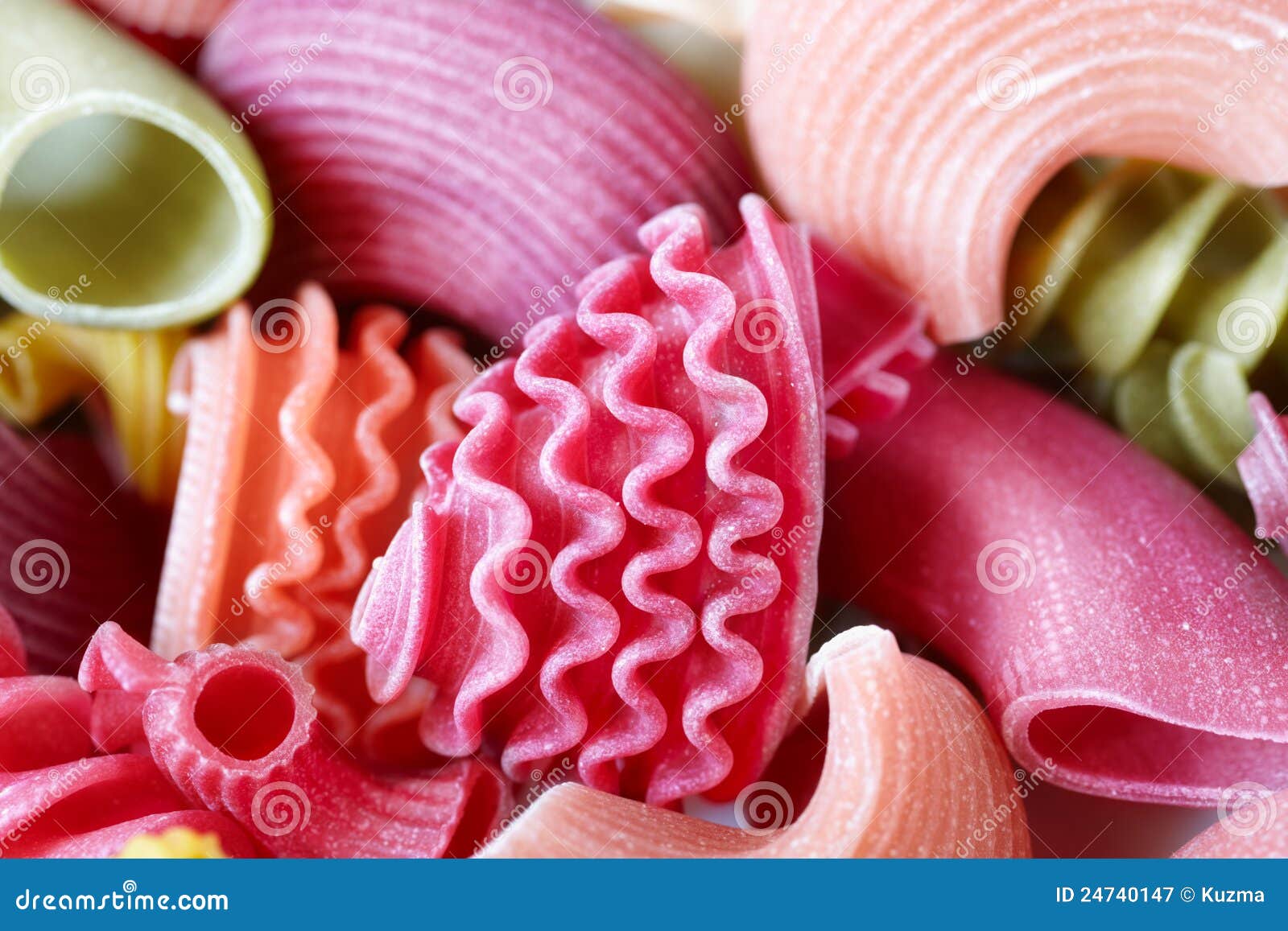 Massa colorida imagem de stock. Imagem de fresco, comer - 24740147