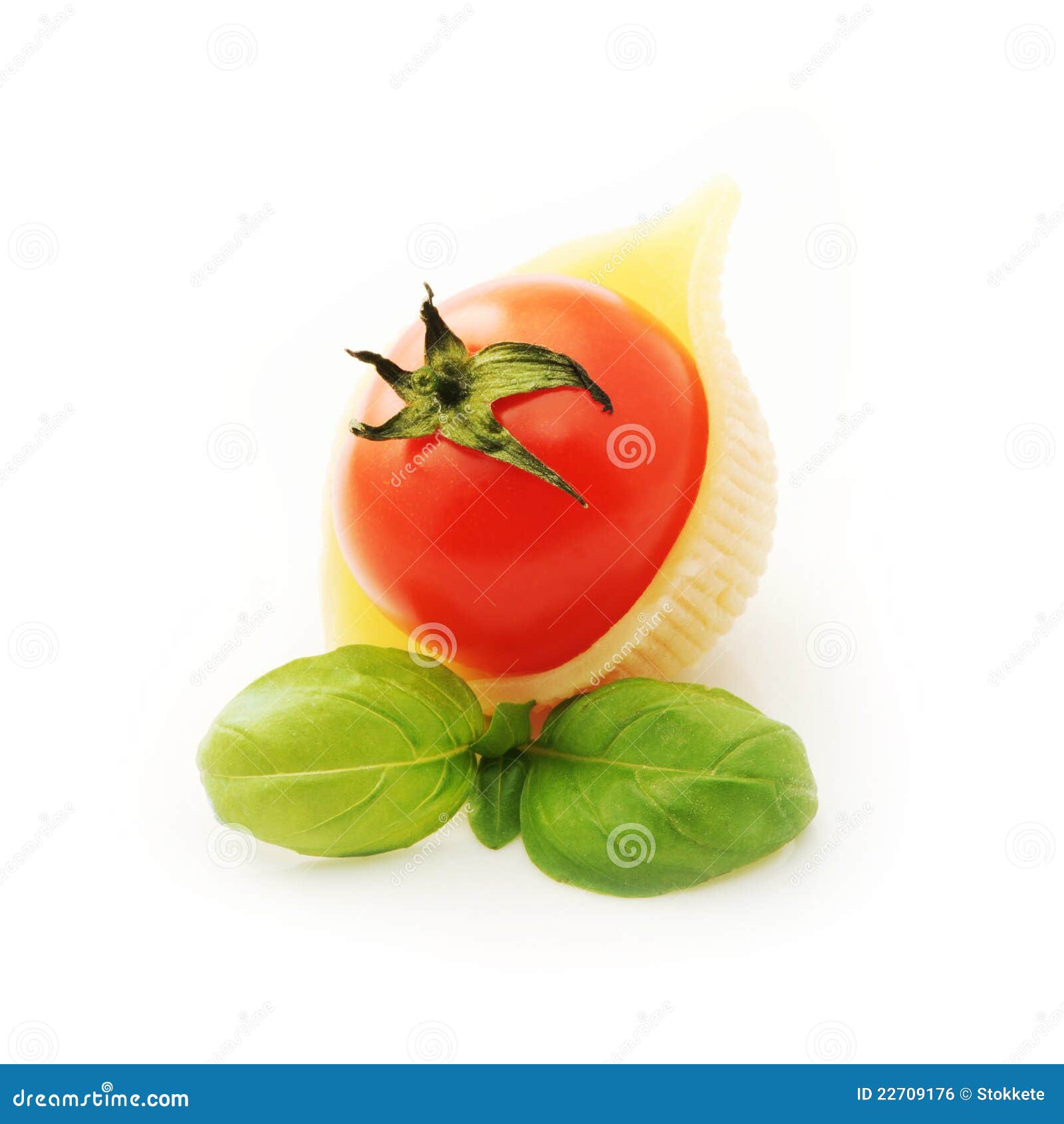 Massa italiana com tomate foto de stock. Imagem de dieta - 22709176