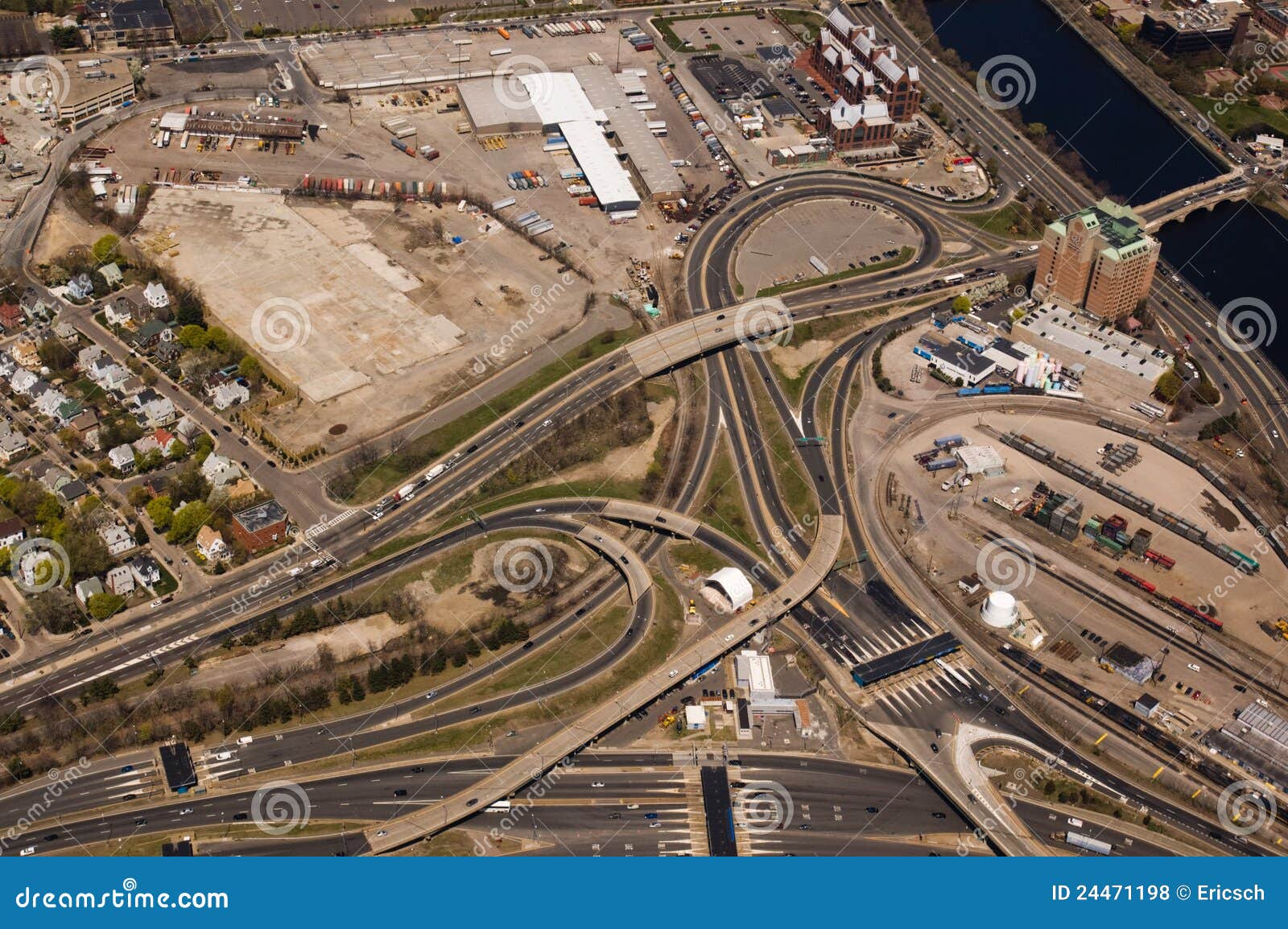 Massachusetts Turnpike stock photo. Image of toll, road - 24471198