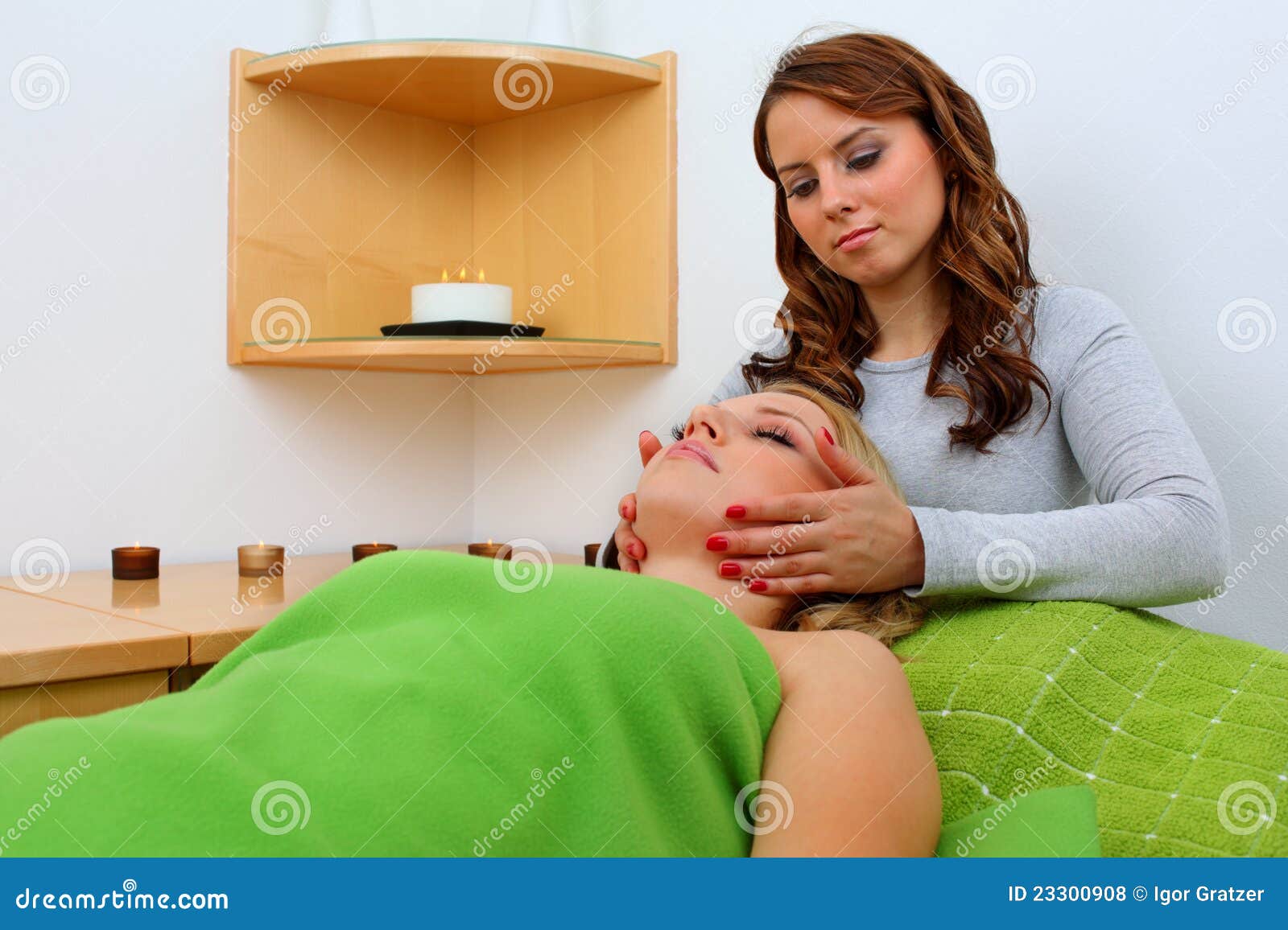 Massage stock photo. Image of healthy, professional, close - 23300908