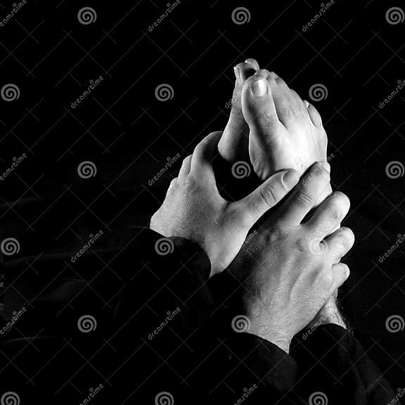 Massage stock image. Image of rest, hands, black, white - 81803