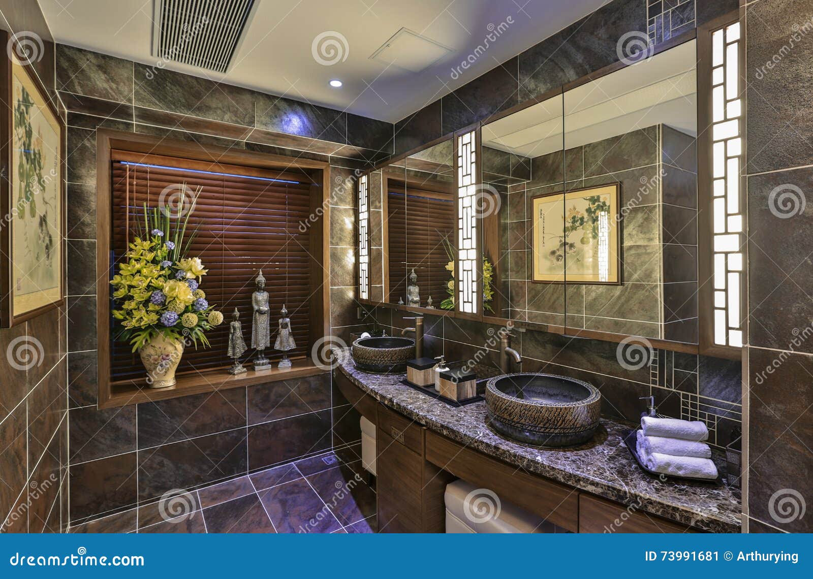 Massage area editorial photo. Image of estate, room, salon - 73991681