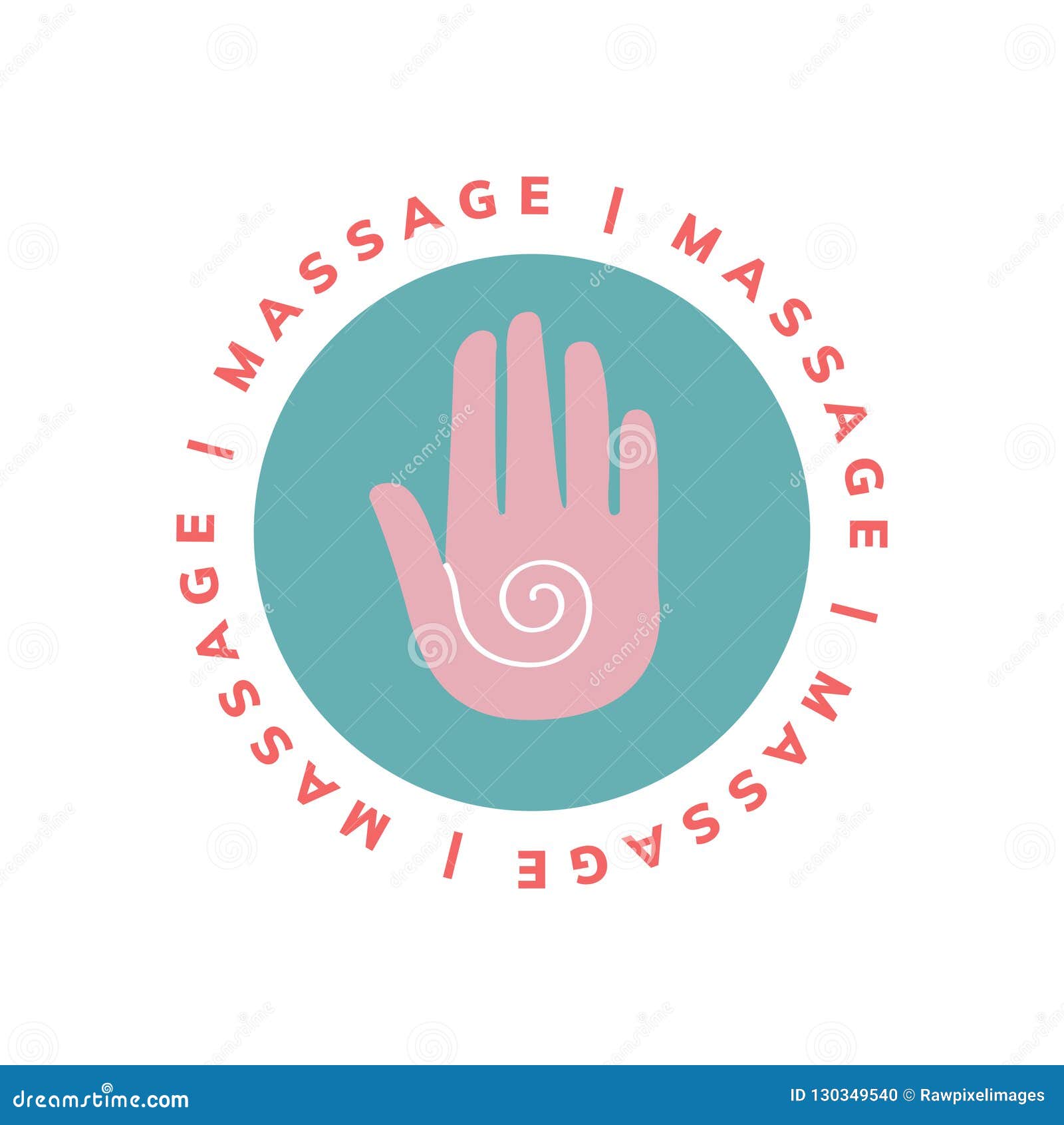 Massage and body care icon stock vector. Illustration of relaxing ...