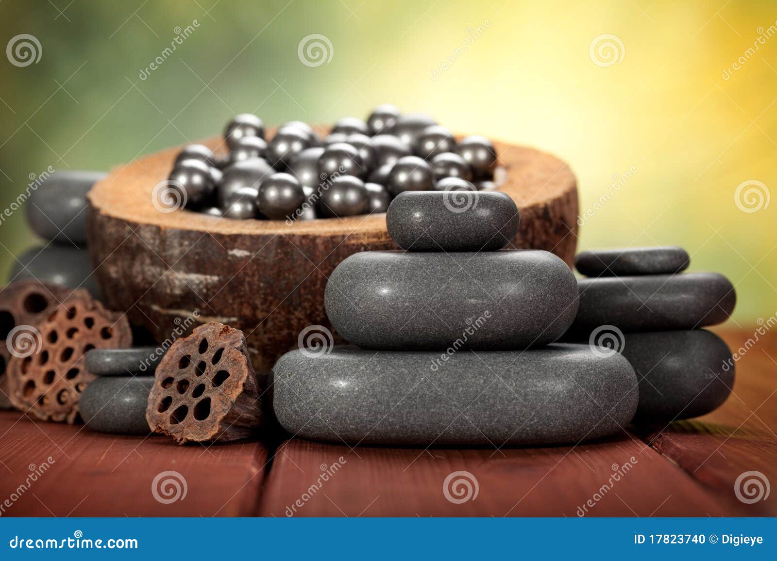 Massage hot stones stock photo. Image of cosmetic, natural - 17823740