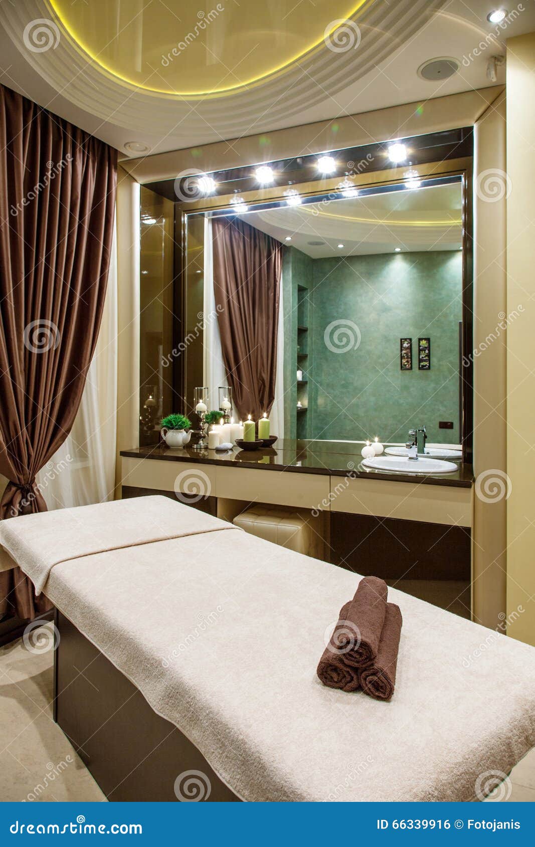 Massage parlor stock photo. Image of home, private, fashionable - 66339916