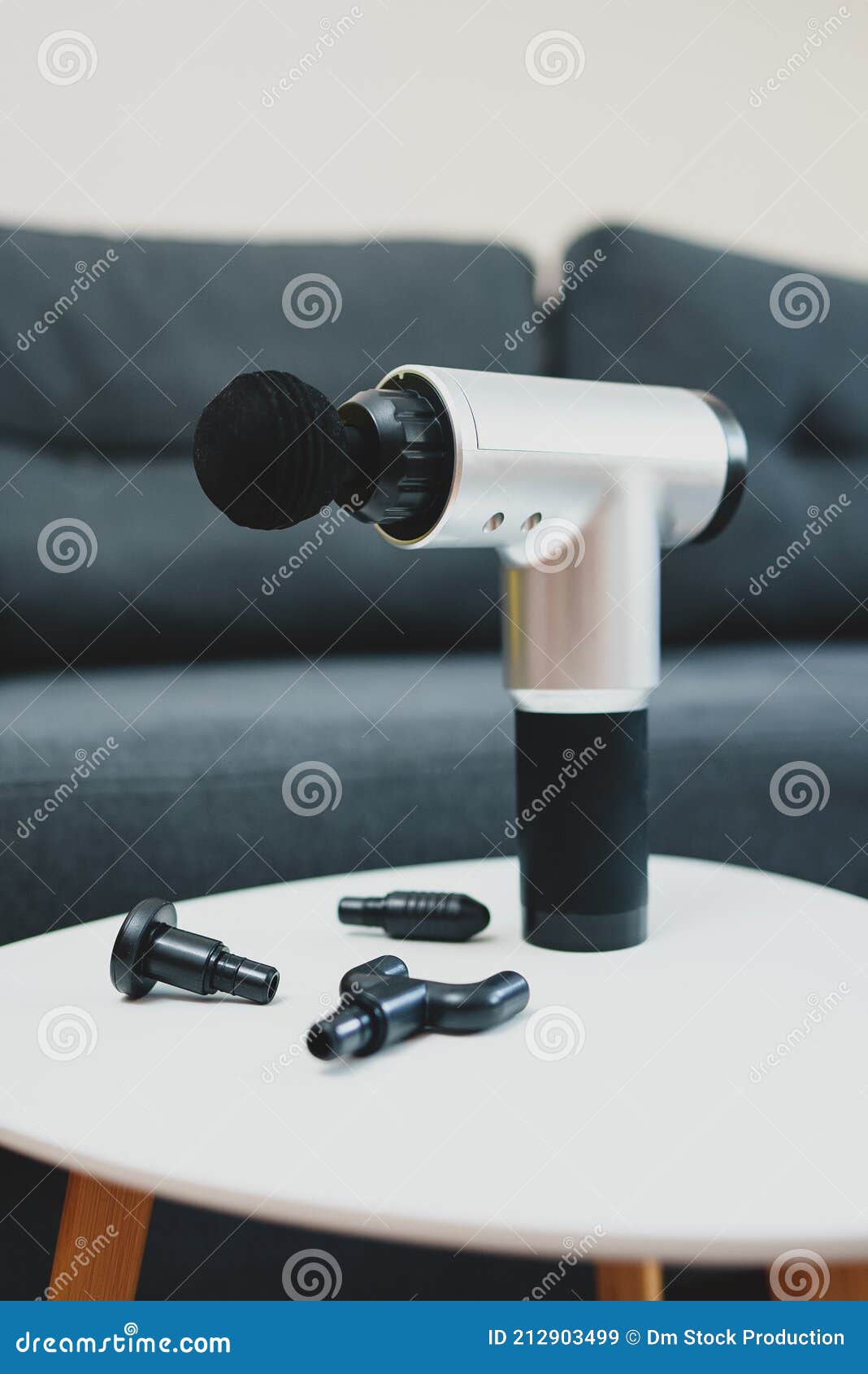 Massage percussion device stock image. Image of medical - 212903499