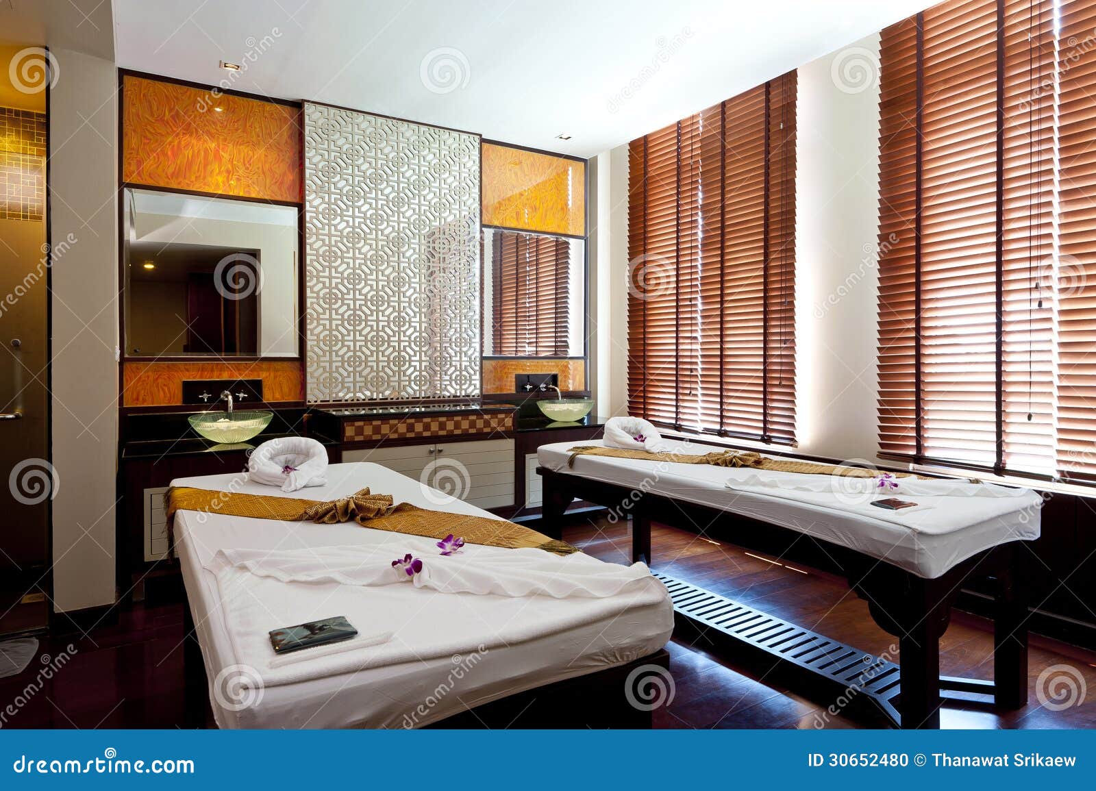 Massage room stock photo. Image of interior, relaxation - 30652480