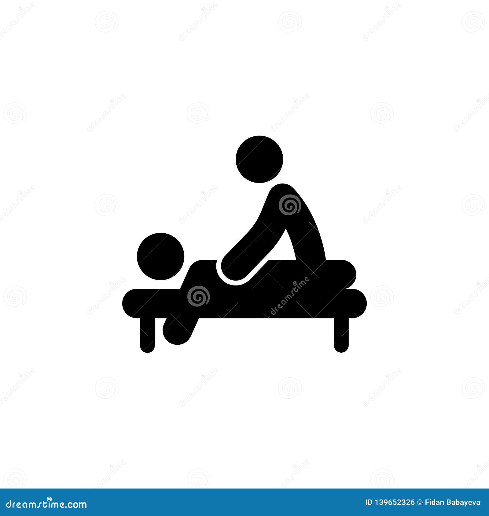 Massage Spa Outline Icon Signs And Symbols Can Be Used For Web Logo Mobile App Ui Ux Stock