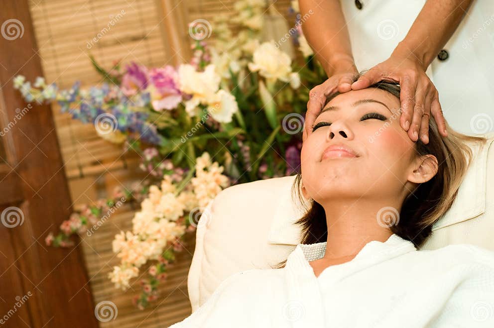 Massage Therapy stock photo. Image of touching, flowers - 2996090