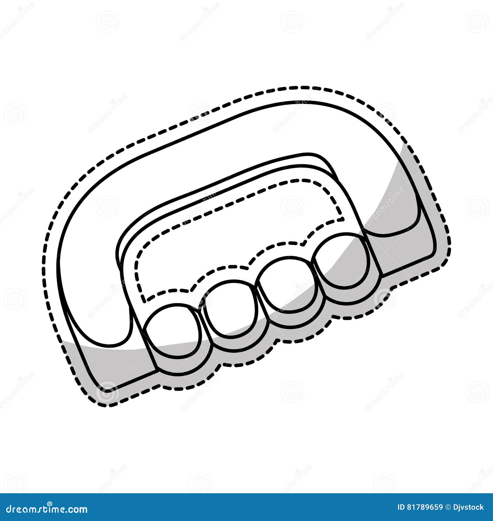 Massager tool icon stock vector. Illustration of fresh - 81789659