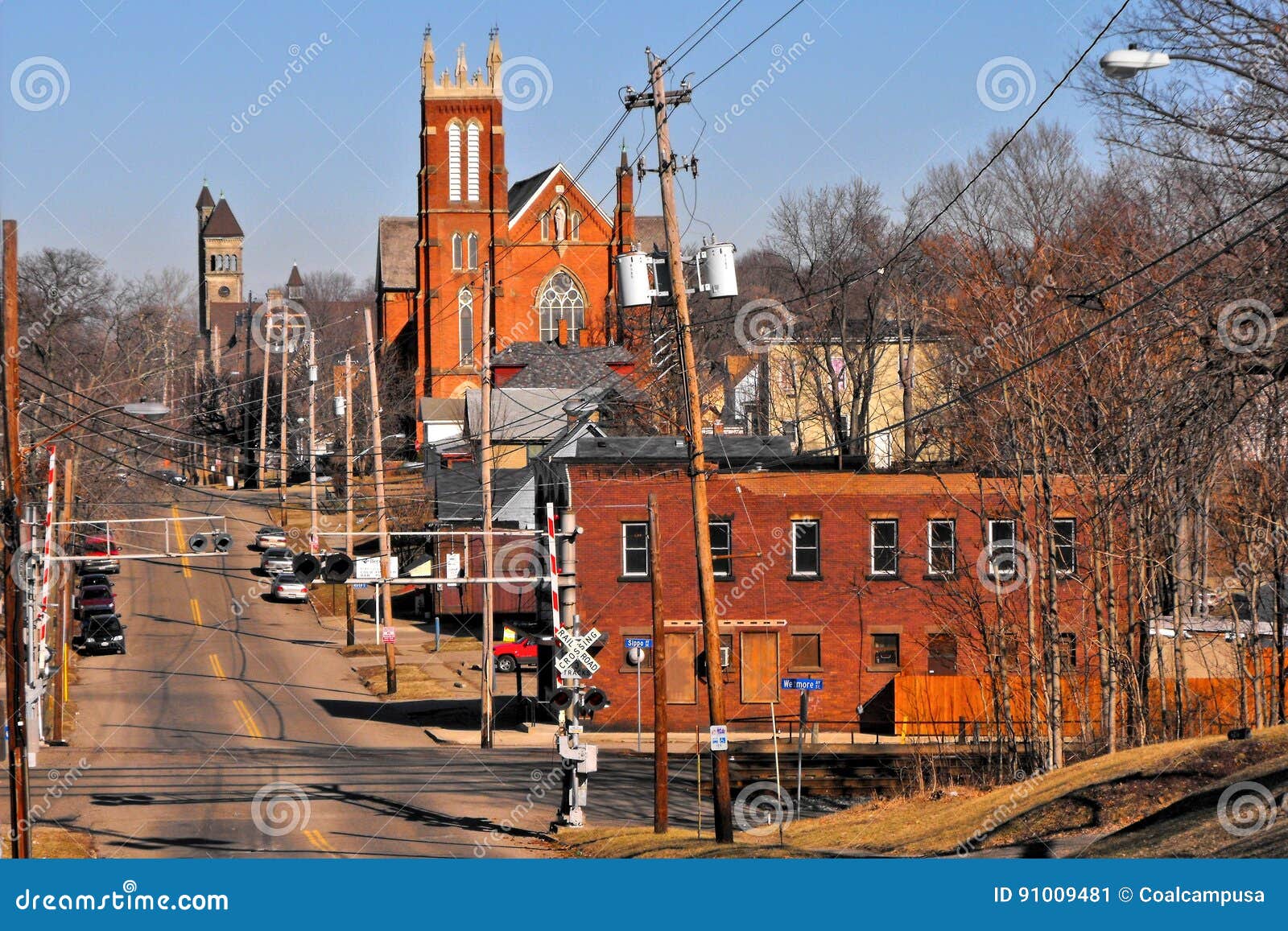 Massillon, Ohio stockbild. Bild von cleveland, eisenbahn - 91009481
