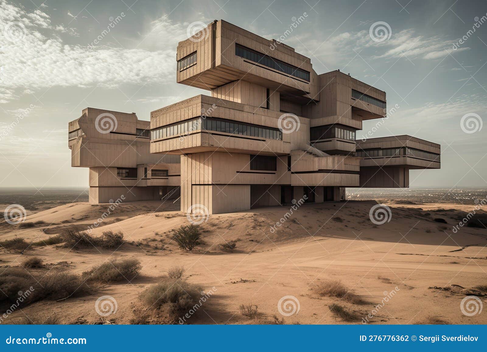 Massive Abandoned Building that is Designed in the Brutalist ...