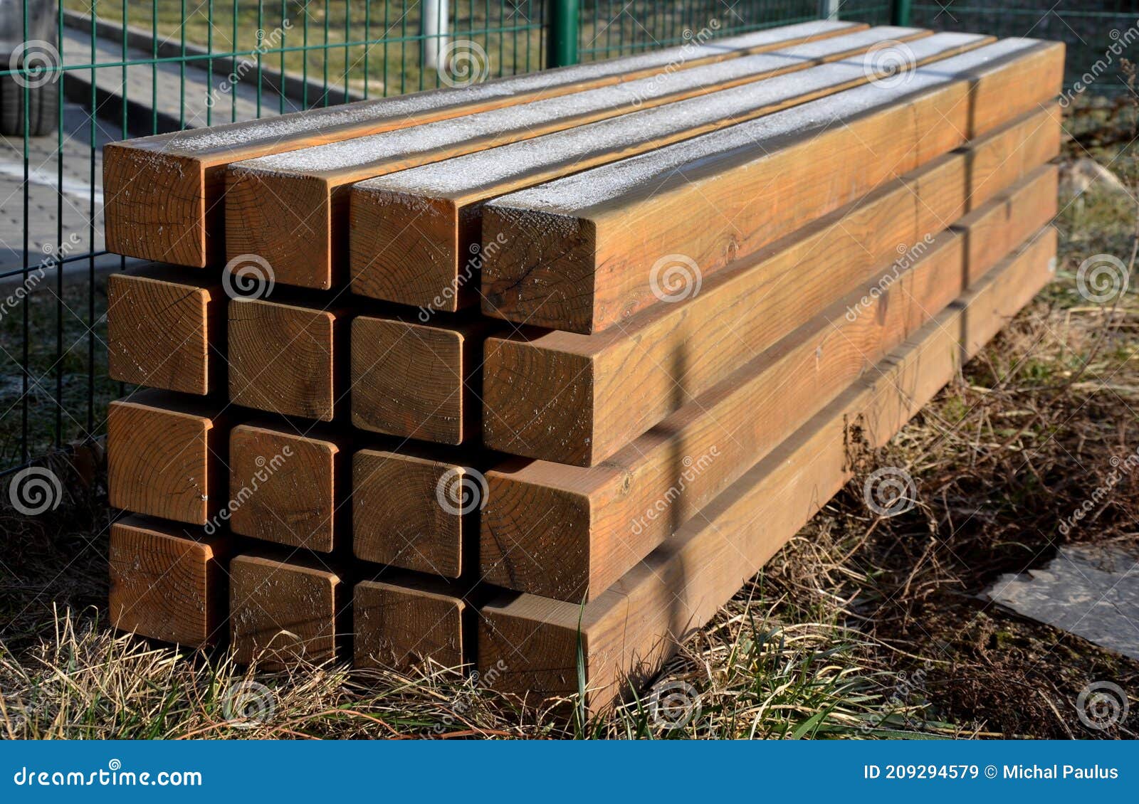 Massive Bench With A Stack Of 12 Pieces Of Prisms In One Block With ...