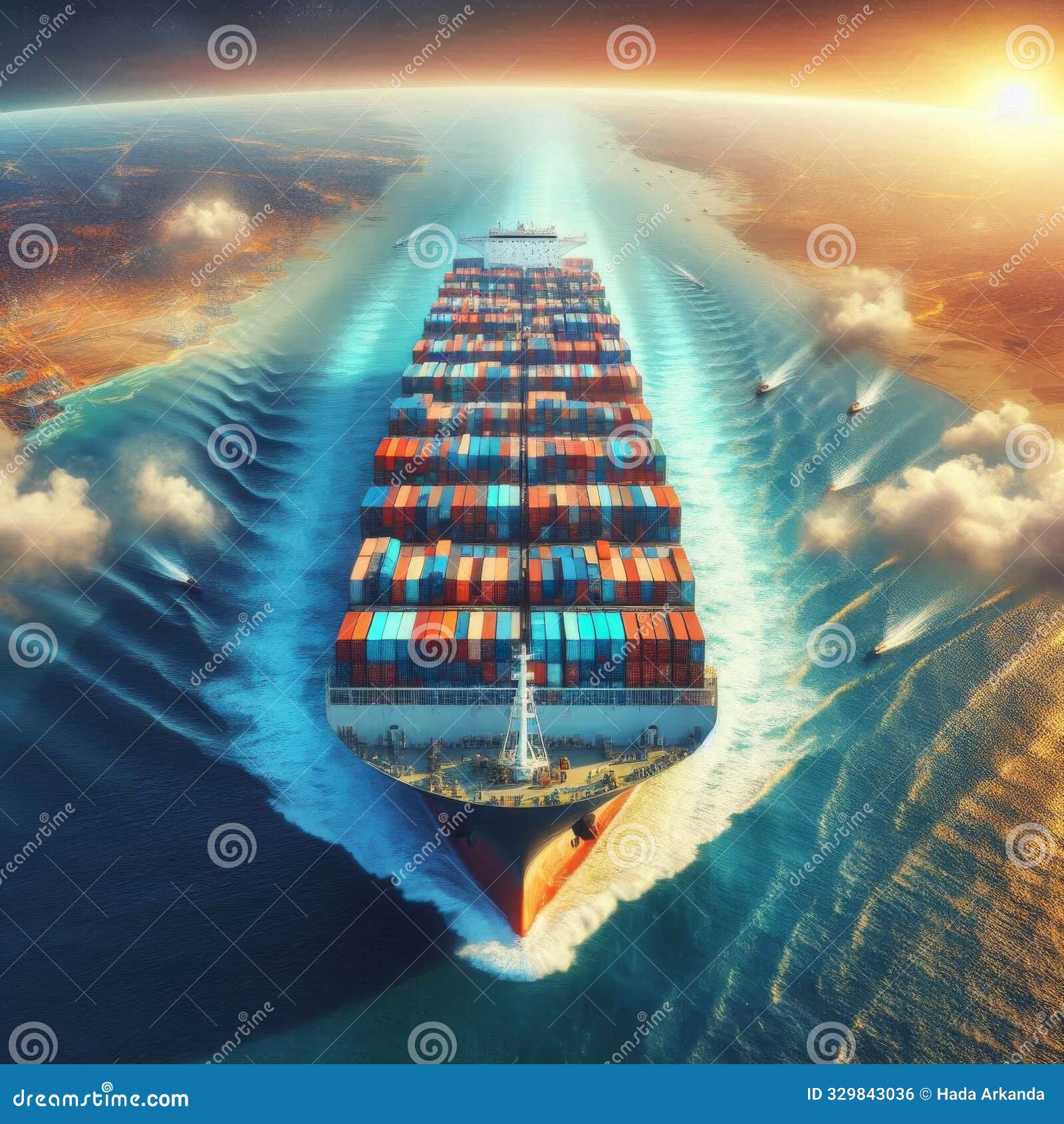 Massive Cargo Ship Successfully Refloated By Tugboats In Suez Canal ...