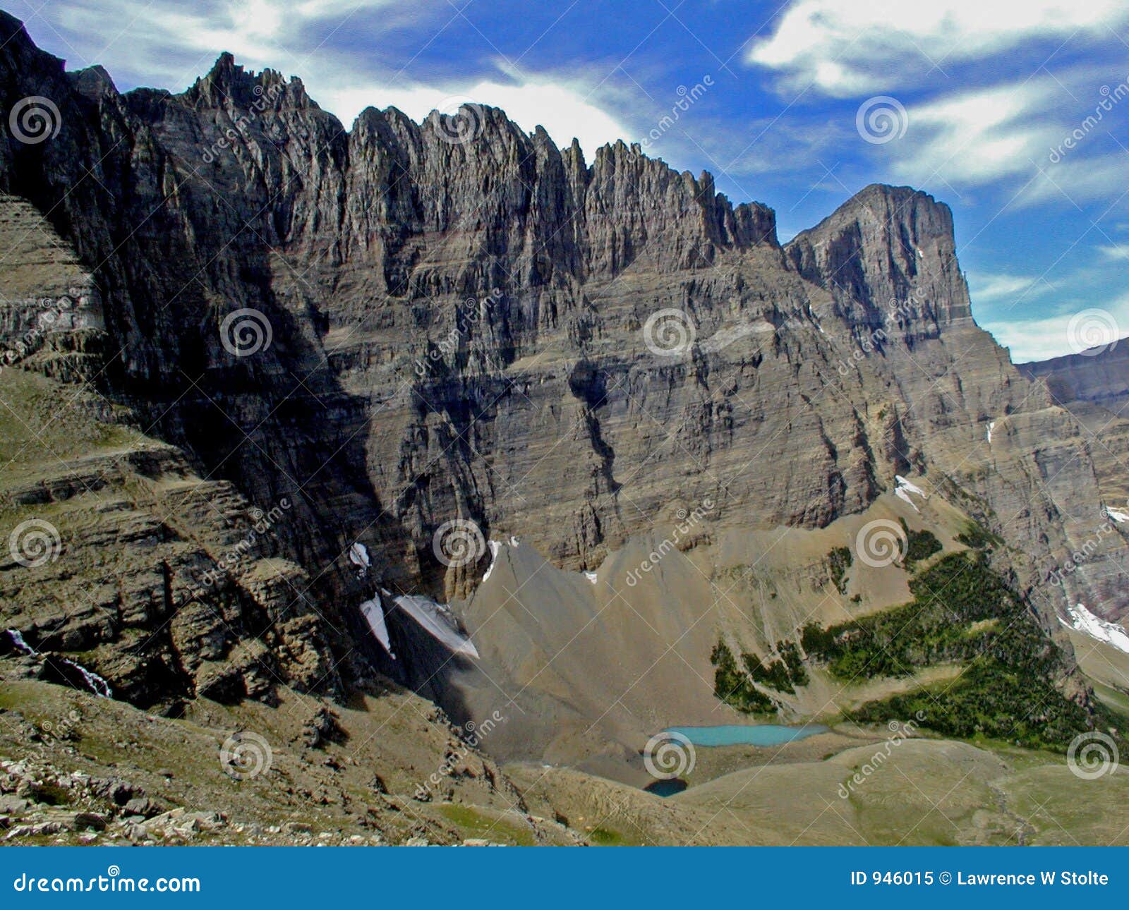Massive Cliff stock image. Image of wild, impressive, alpine - 946015