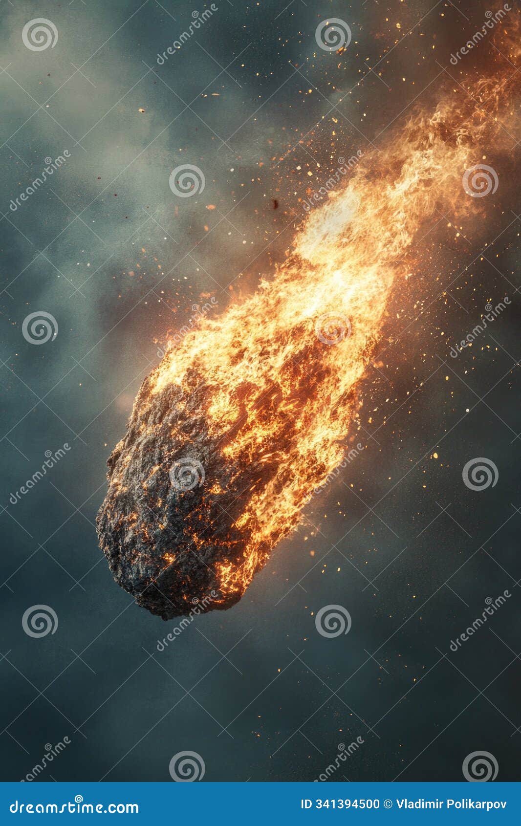 A Massive Cloud of Smoke Rises into the Air from a Volcanic Explosion ...