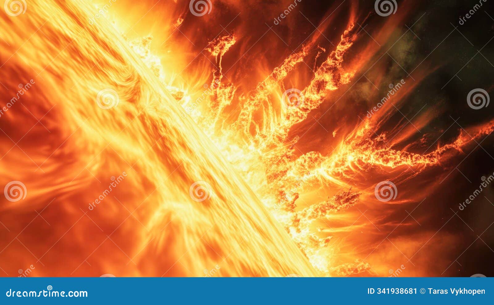 Massive Coronal Mass Ejection on the Sun Showcasing Vivid Colors and ...