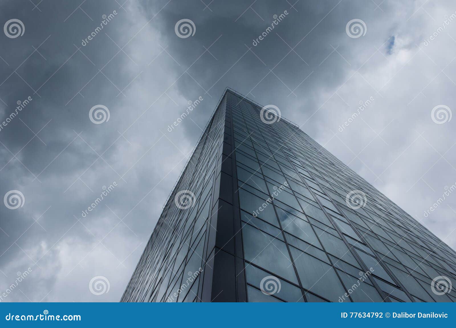 Massive corporate building stock photo. Image of glass - 77634792