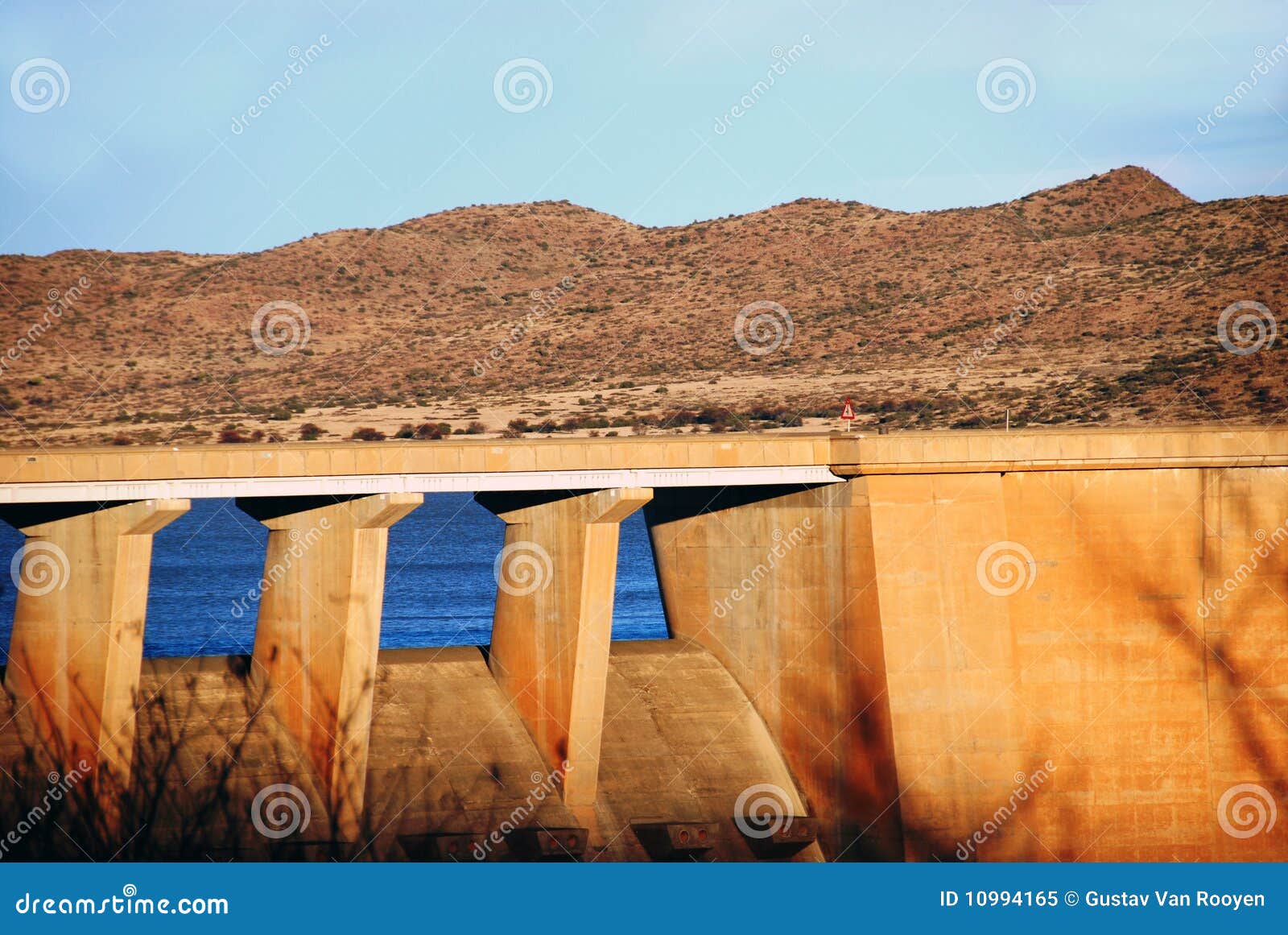 Massive Dam Wall Royalty-Free Stock Photography | CartoonDealer.com ...