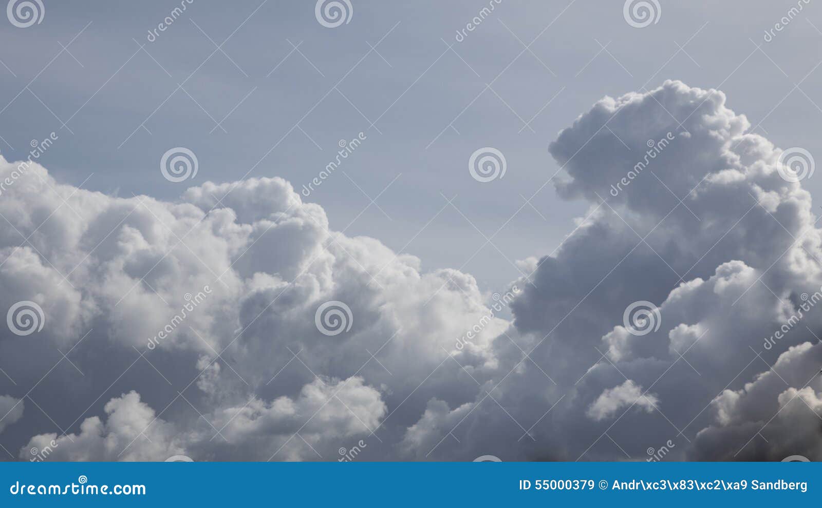 Massive Dark Pillar Cloud Formation before Storm Stock Image - Image of ...
