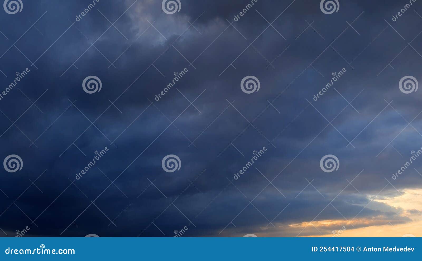 Massive Dark Rain Storm Clouds Backdrop for Weather Forecast - Abstract ...